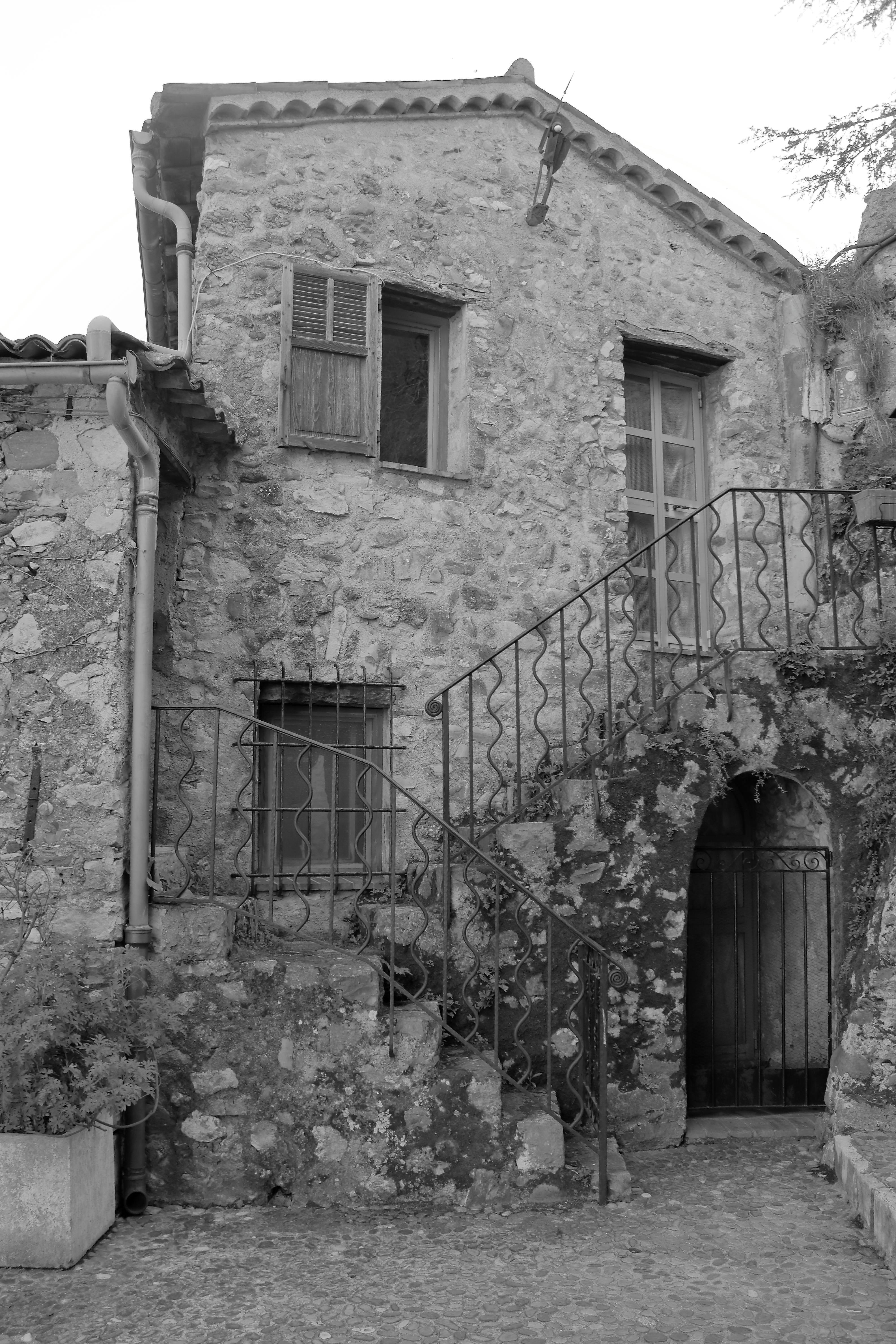 Rustic Stone House with Vintage Architecture · Free Stock Photo