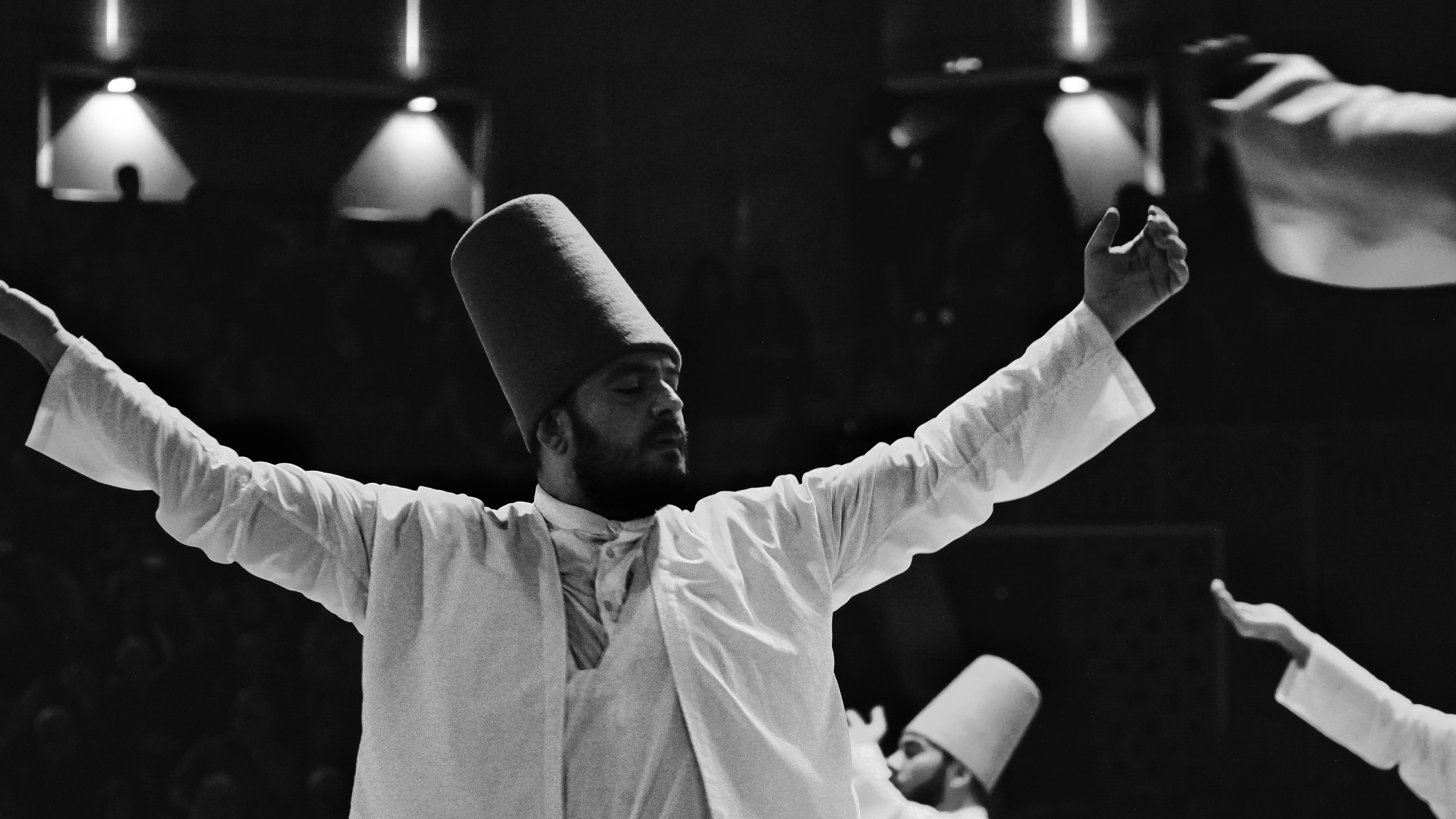 Traditional Sufi Whirling Dervish Performance · Free Stock Photo