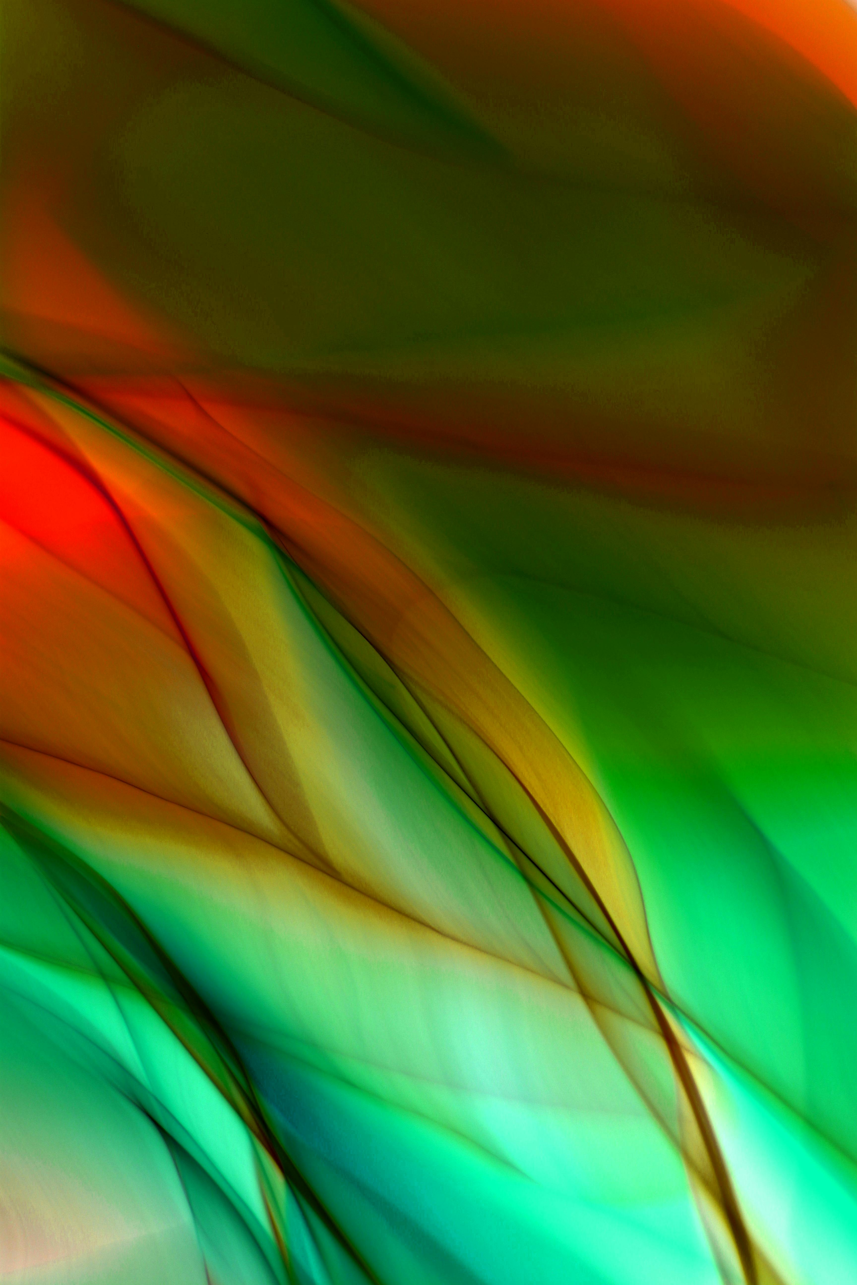 Vibrant Abstract Color Waves in Motion · Free Stock Photo