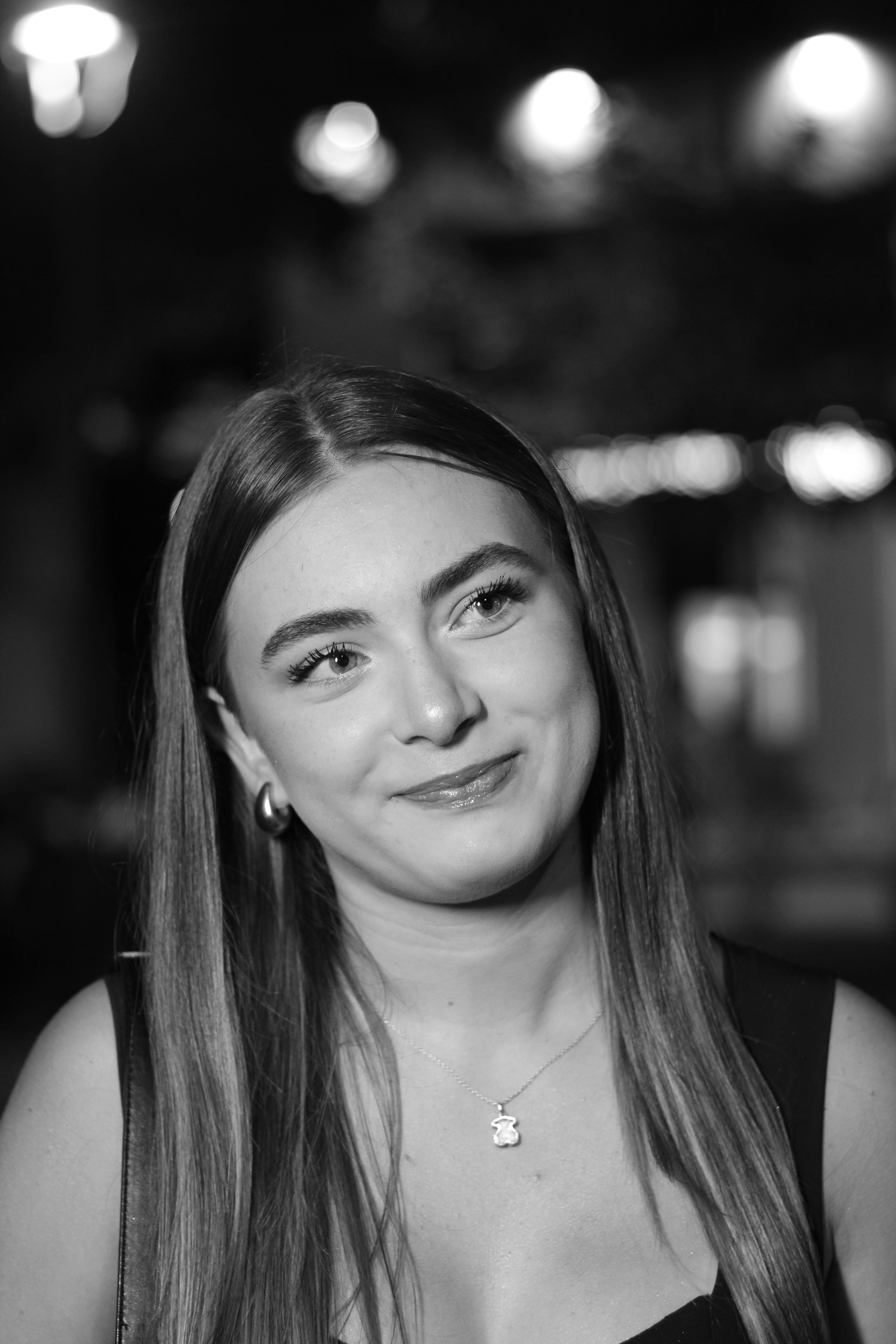 Captivating Black and White Female Portrait · Free Stock Photo