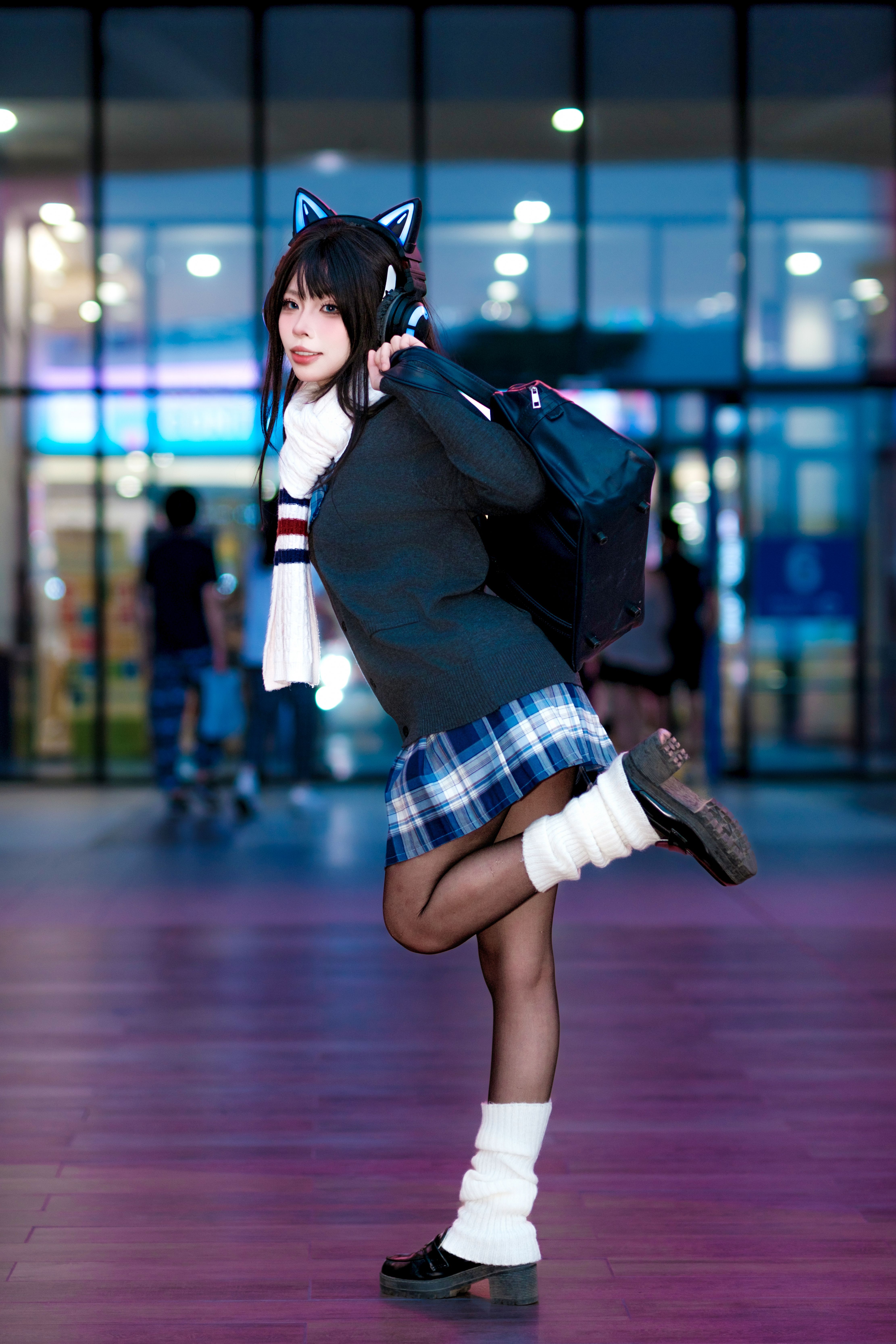 Cosplay Enthusiast Poses in Anime-Inspired Outfit · Free Stock Photo