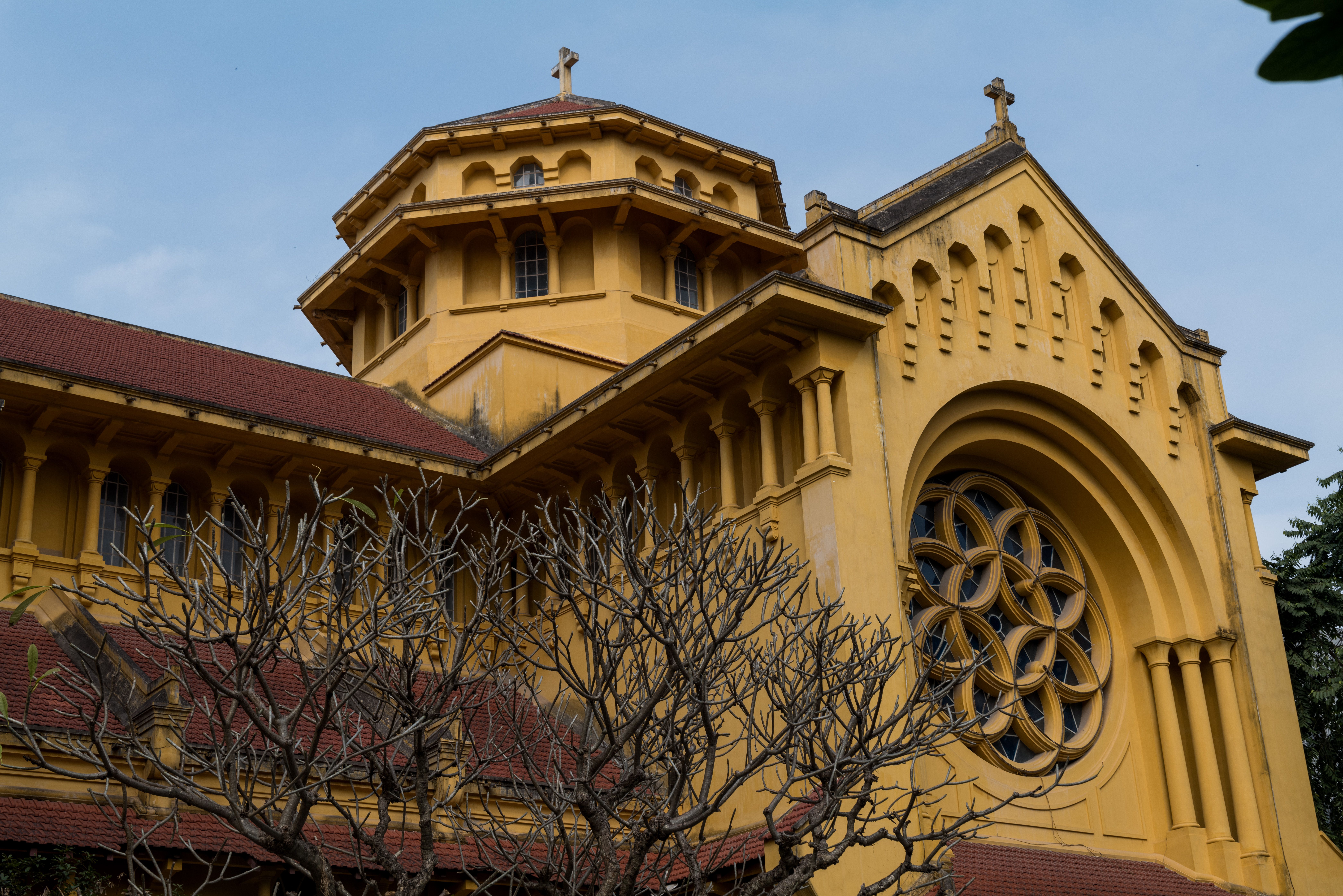 Historic Church with Unique Architecture in Hanoi · Free Stock Photo