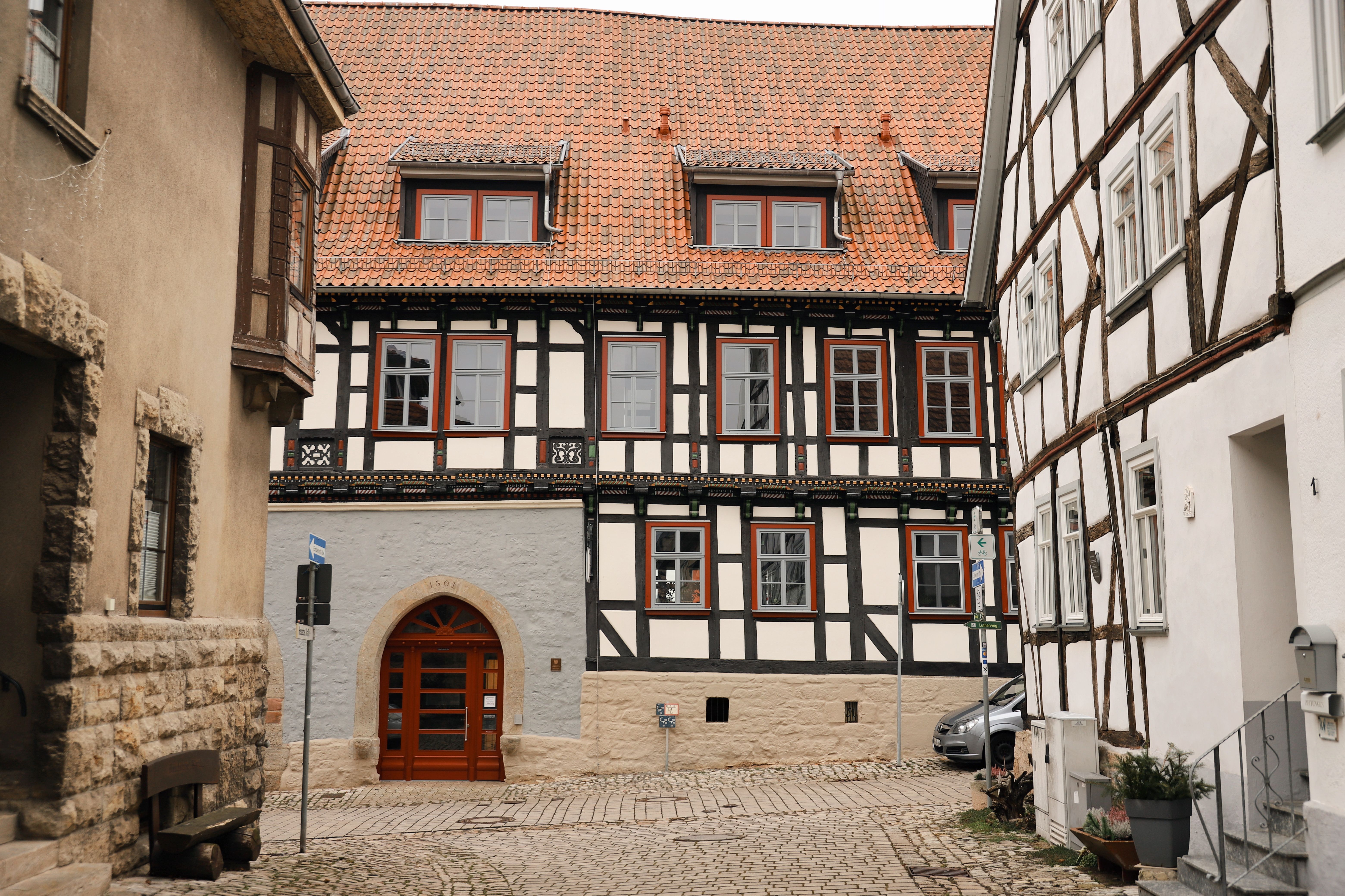 Historic Fachwerk Houses in Treffurt, Germany · Free Stock Photo