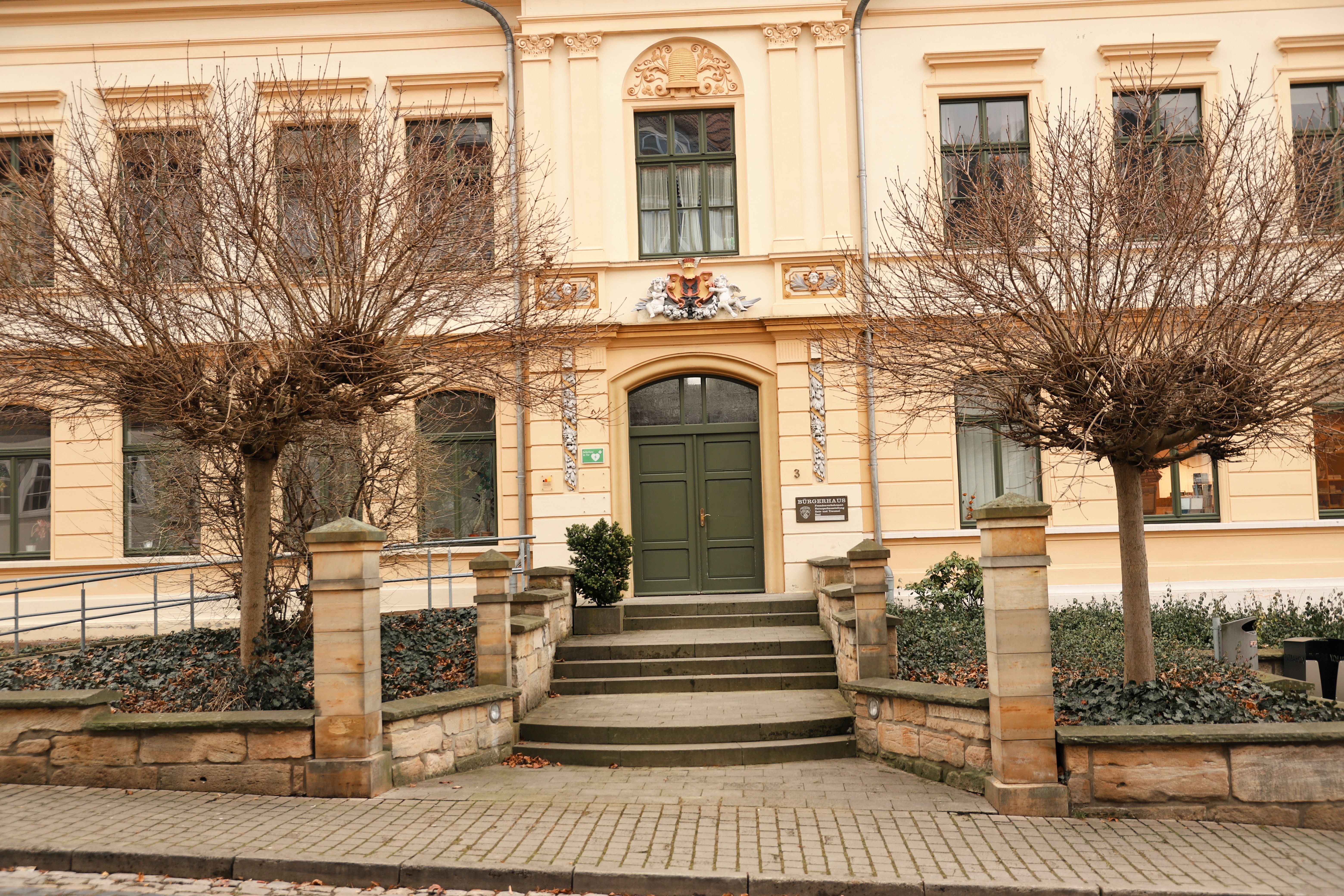 Historic Building Entrance in Treffurt, Germany · Free Stock Photo