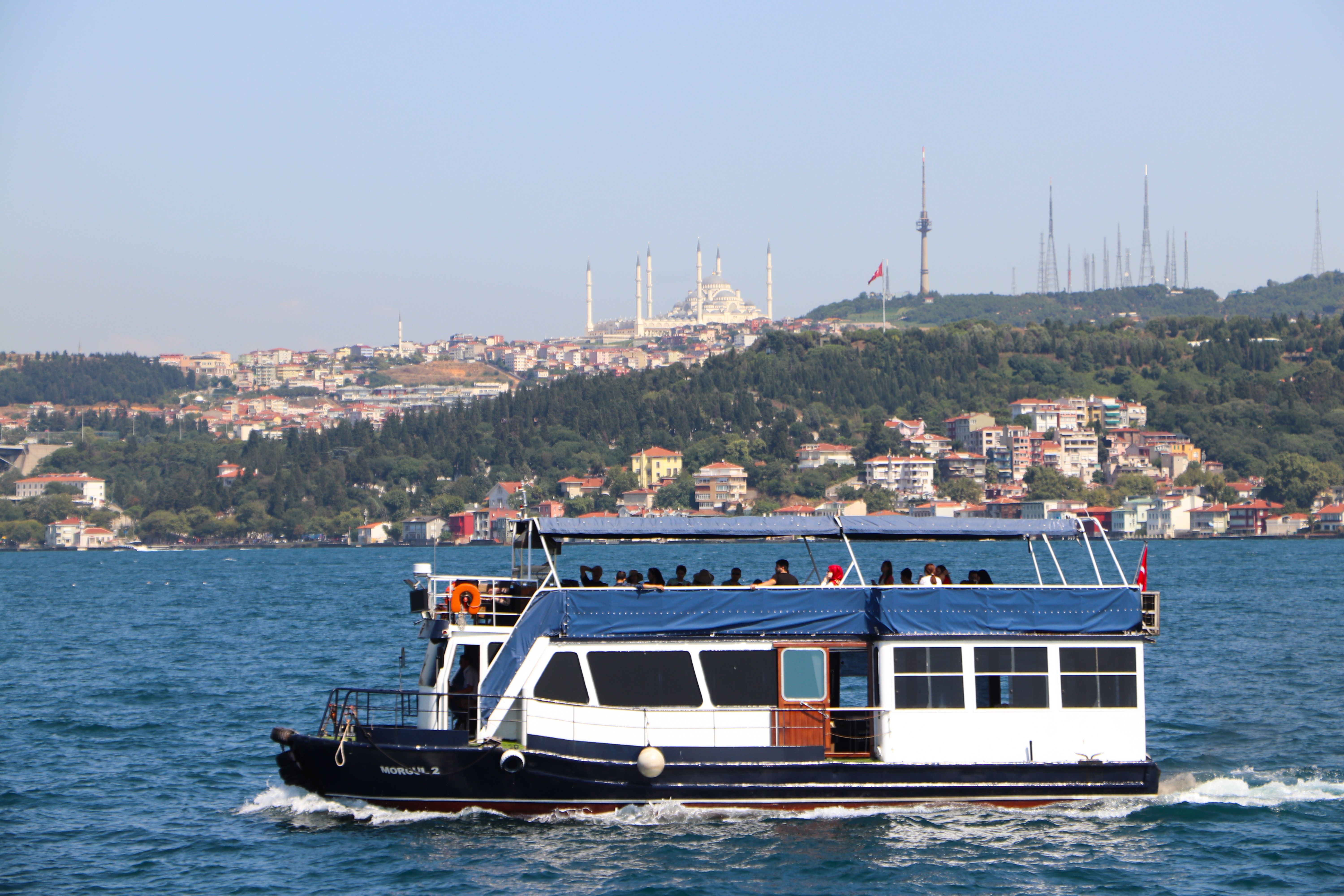 Scenic Boat Tour on Bosphorus in Istanbul · Free Stock Photo