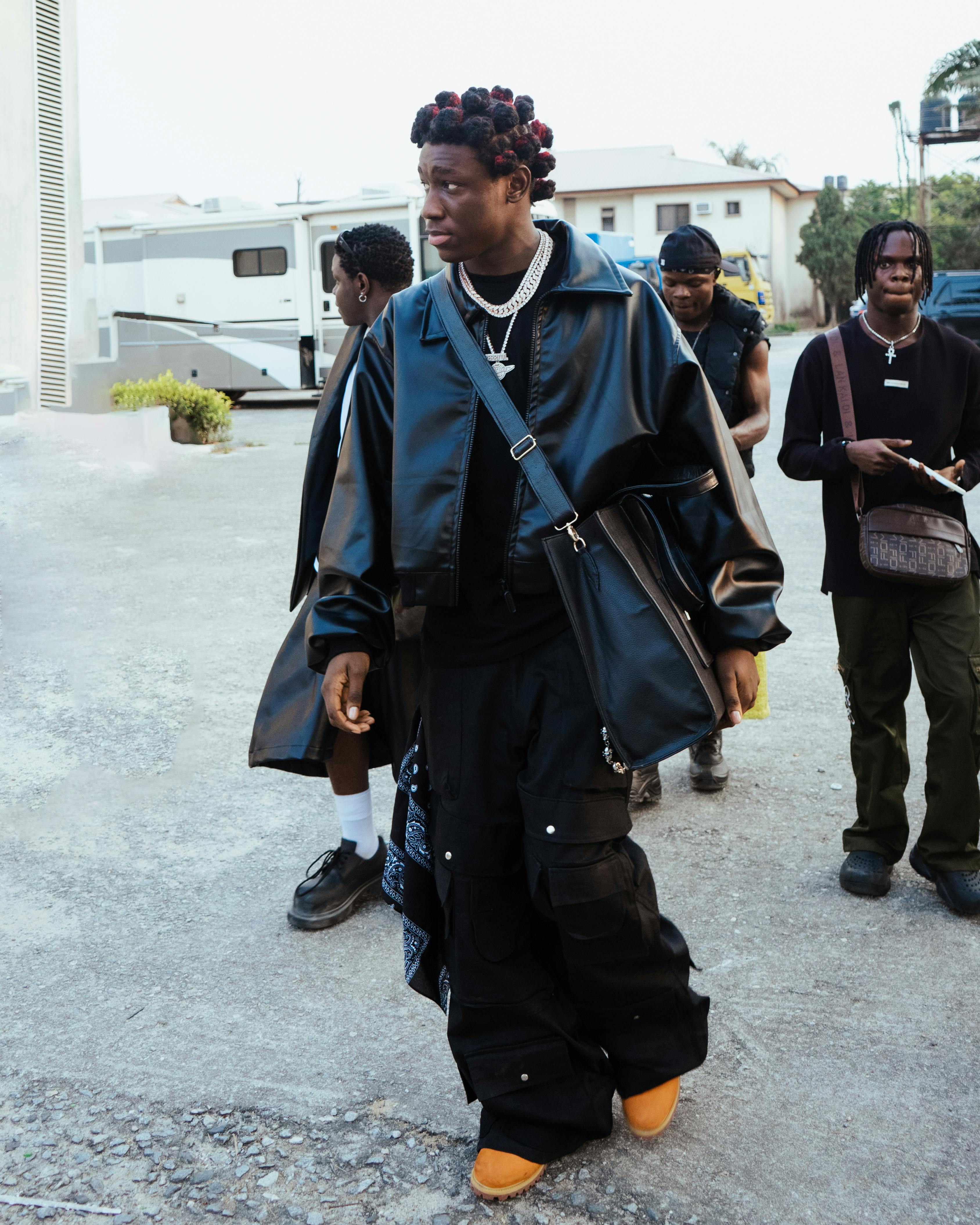 Trendy Group of Young Men in Urban Setting · Free Stock Photo