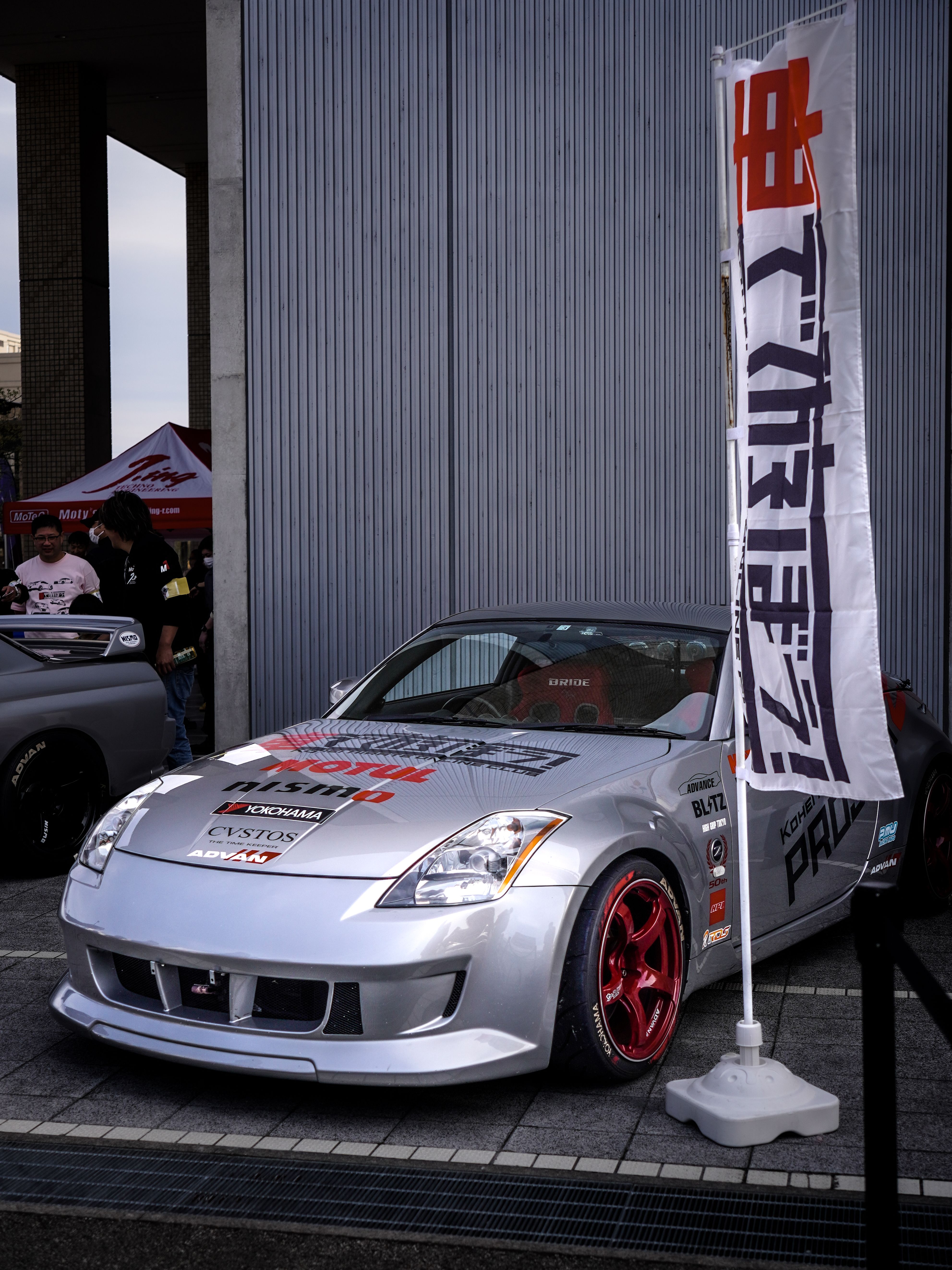 Japanese Car Show Featuring Modified Sports Car · Free Stock Photo