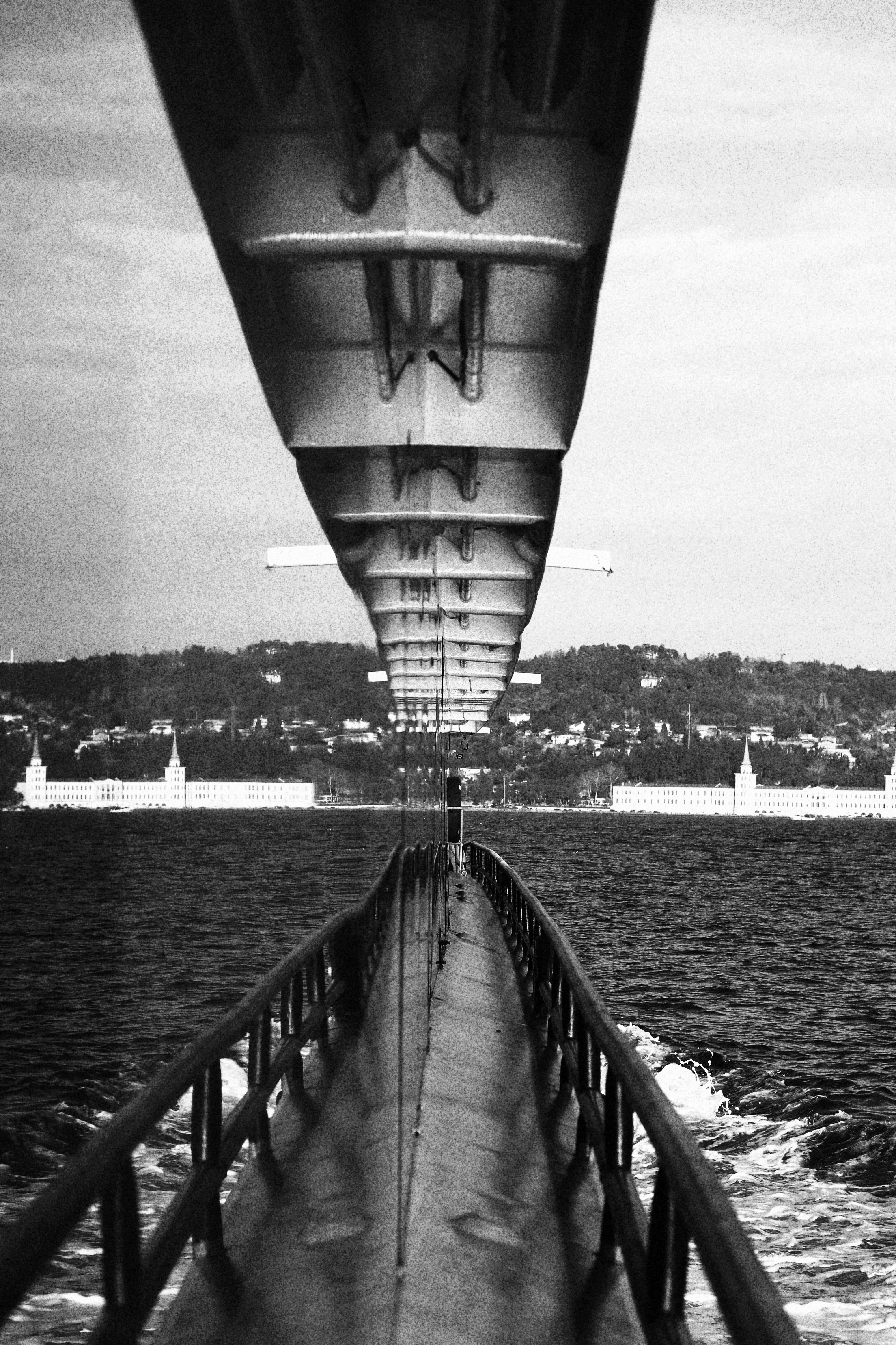 Symmetrical Bridge Perspective Over Water · Free Stock Photo