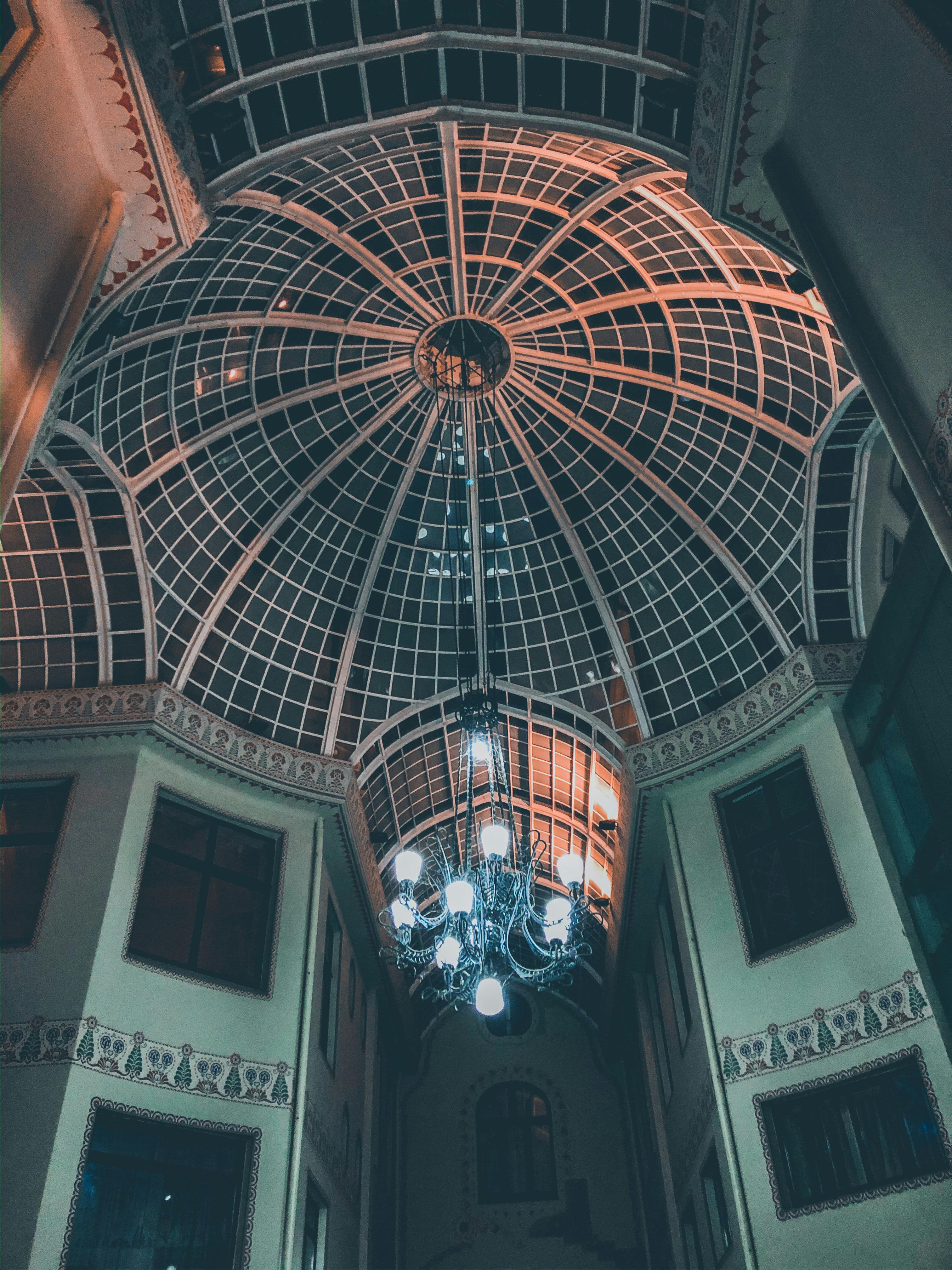Interior of Dome Building · Free Stock Photo