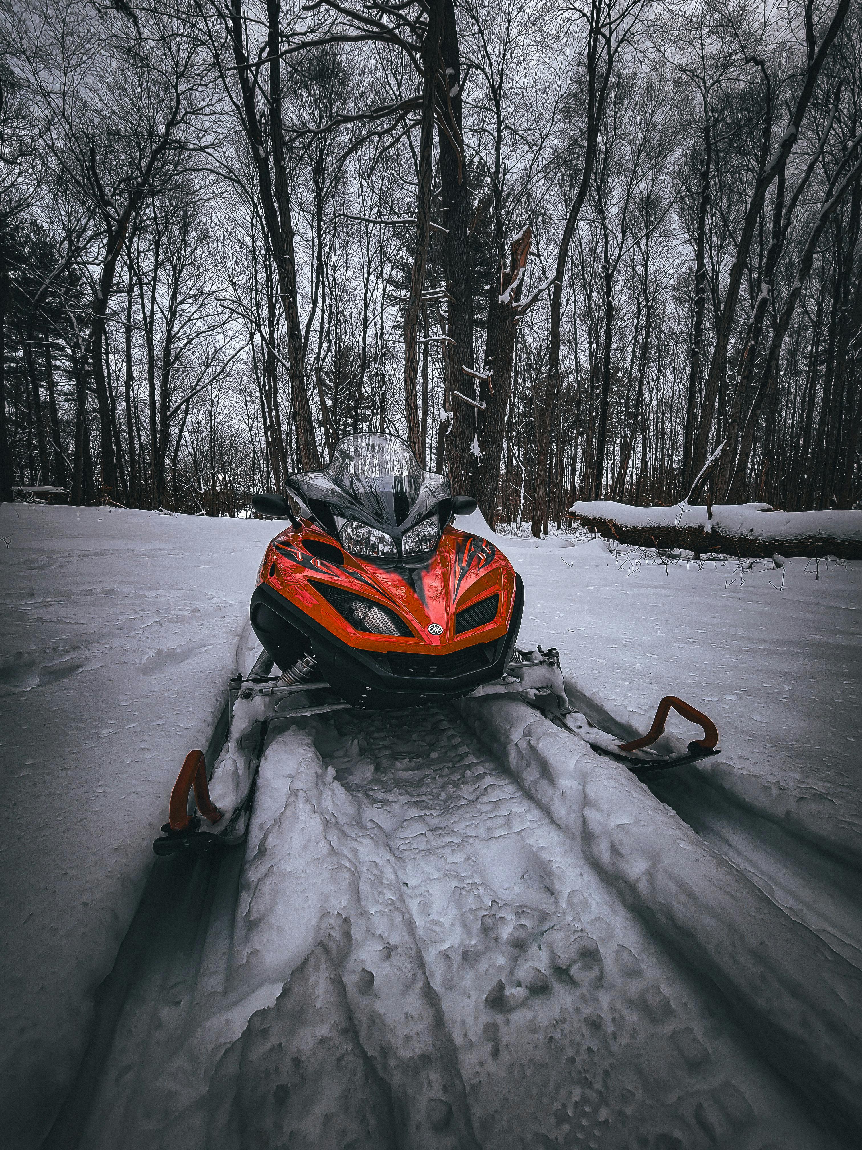Red Snowmobile Photos, Download The BEST Free Red Snowmobile Stock ...
