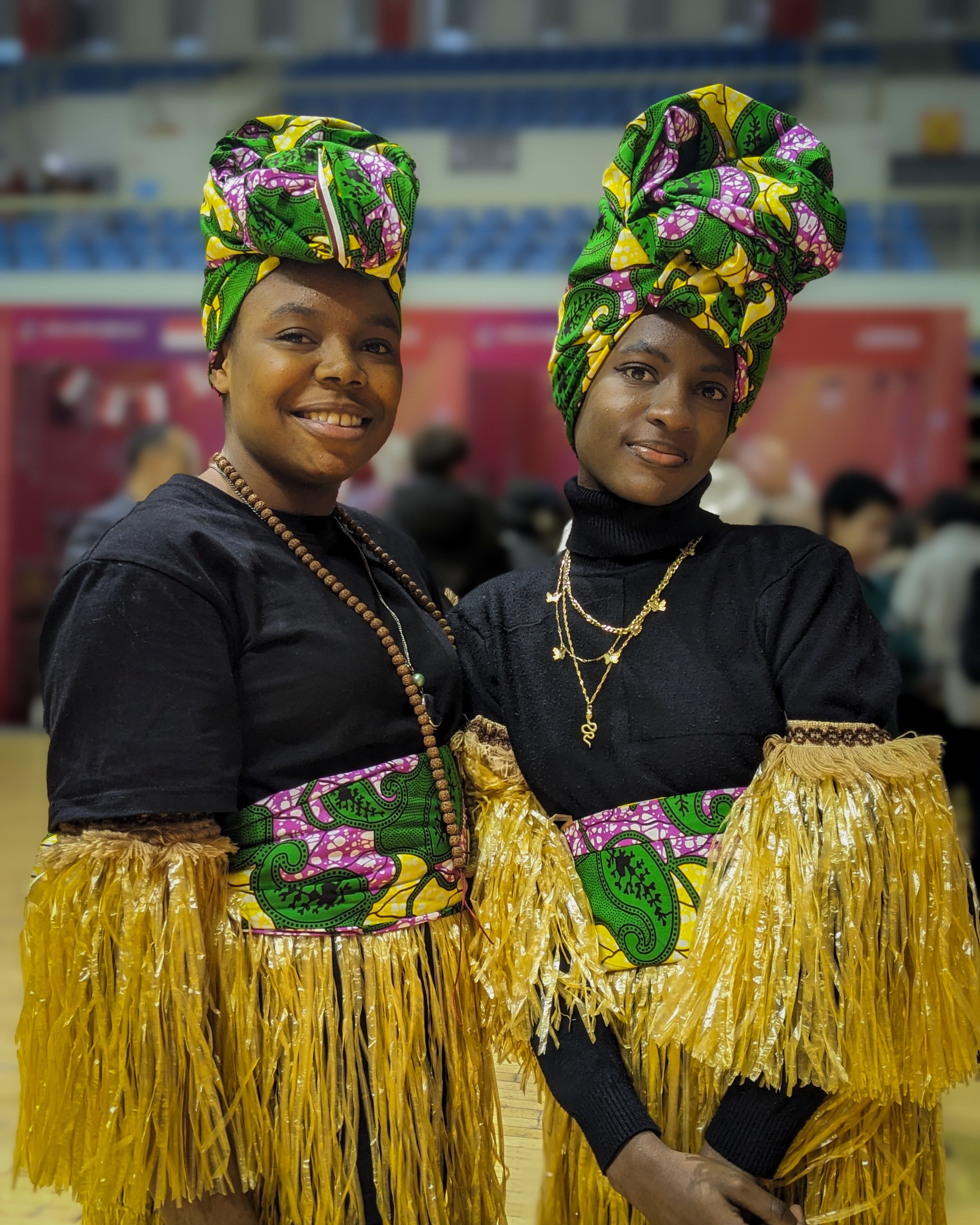 Colorful Traditional African Clothing Portrait · Free Stock Photo