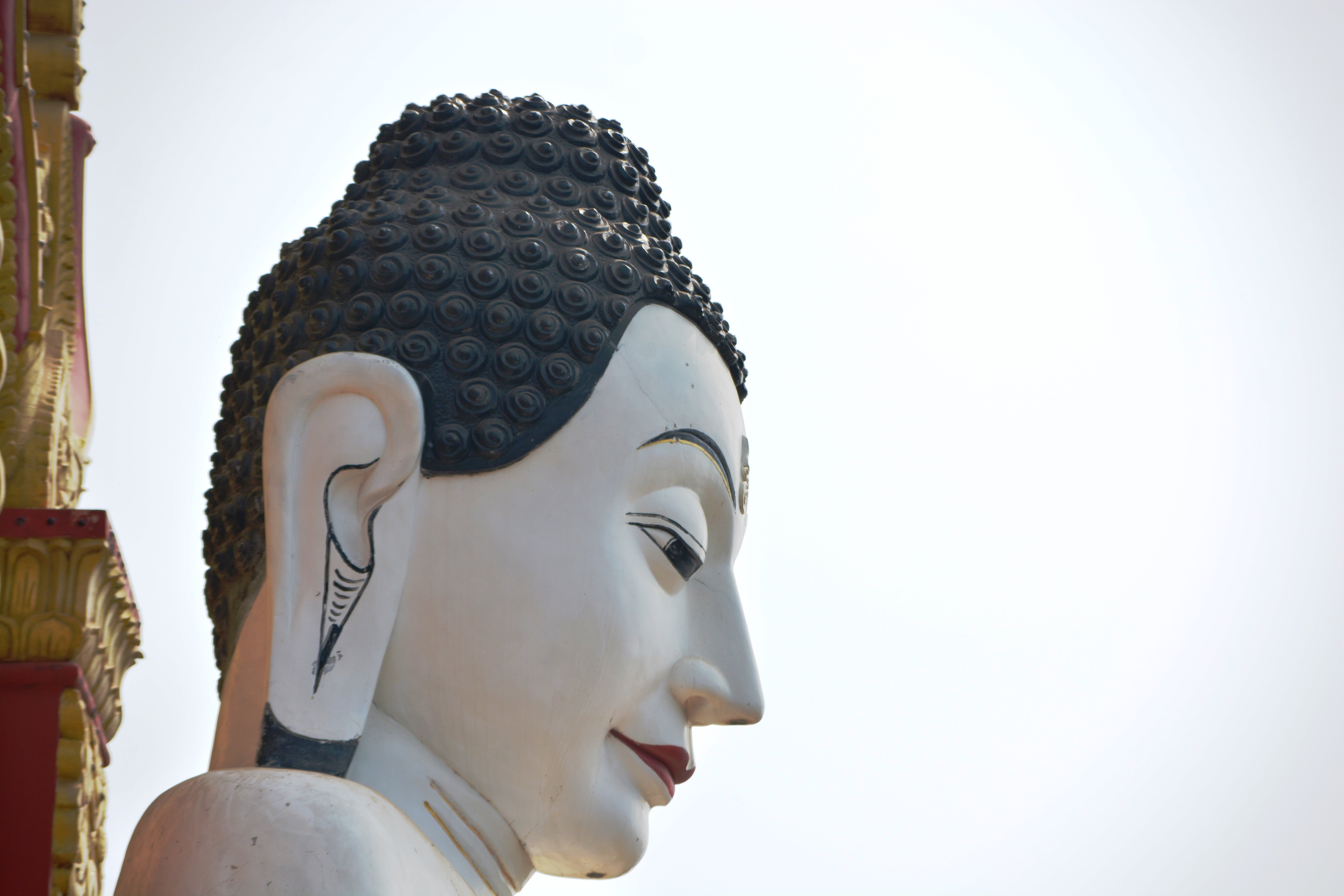 Buddha Statue Side View in Mumbai Photo · Free Stock Photo