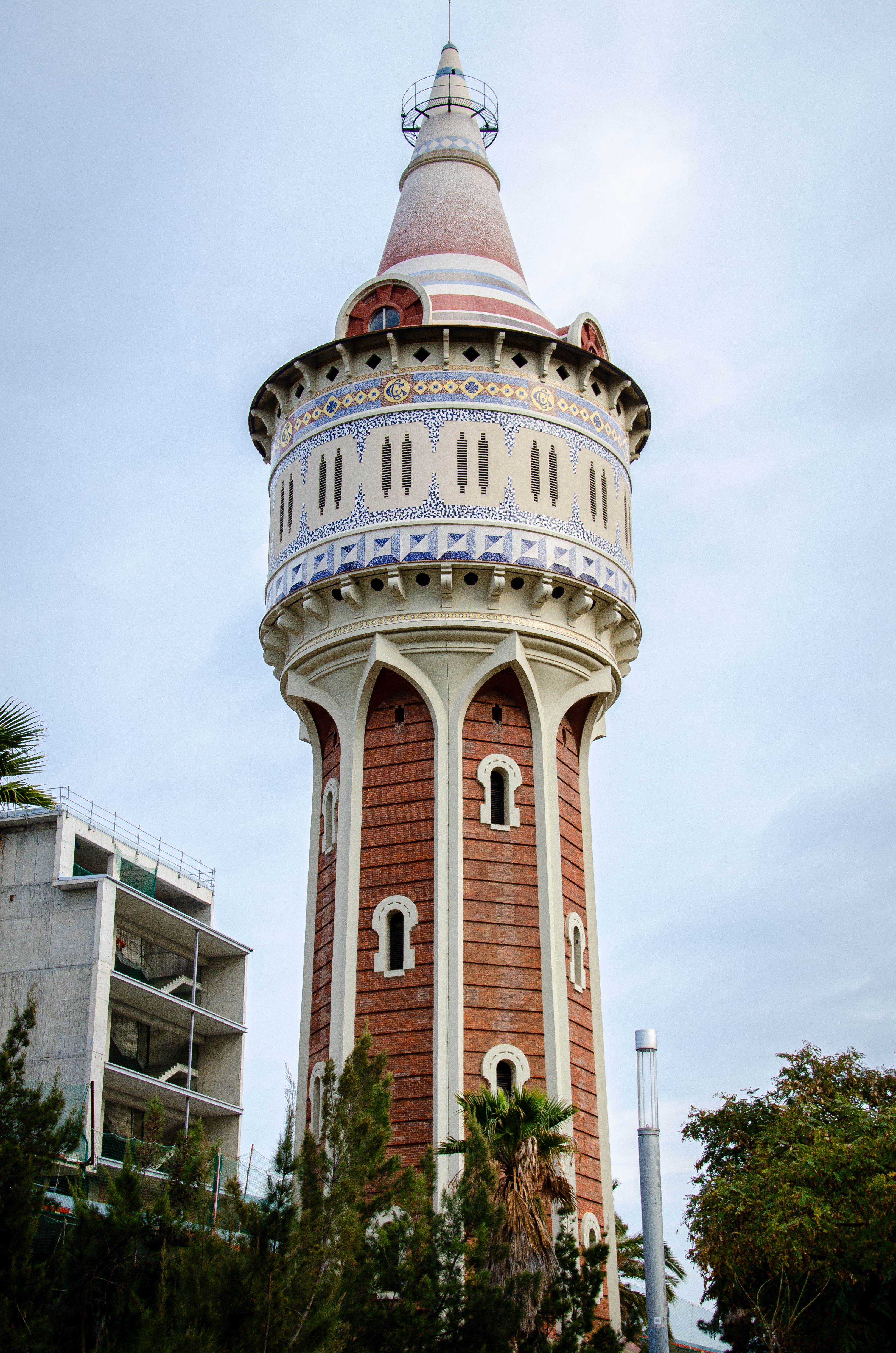 Historic Water Tower in Barcelona, Spain · Free Stock Photo