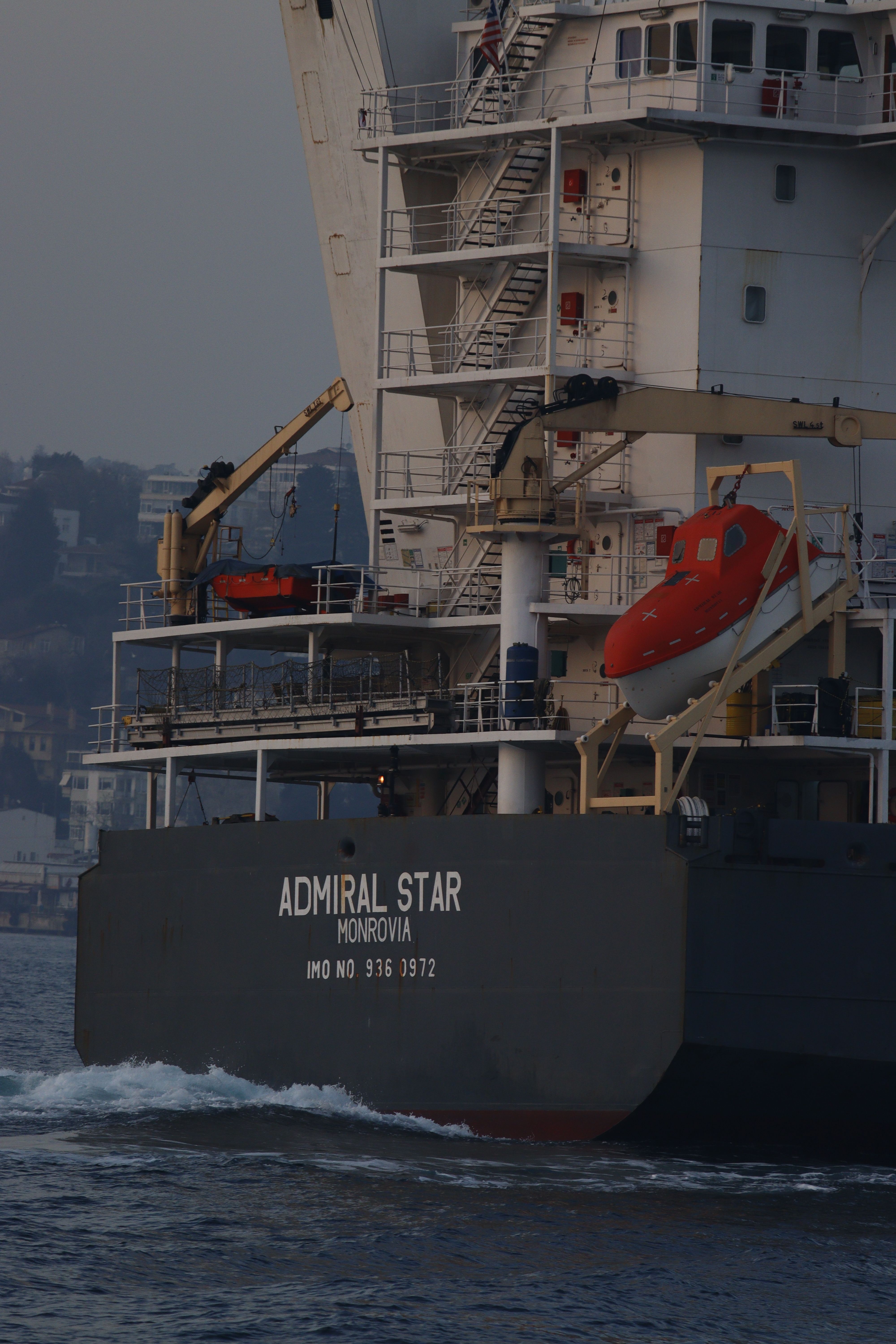 Cargo Ship Admiral Star Sailing at Daytime · Free Stock Photo