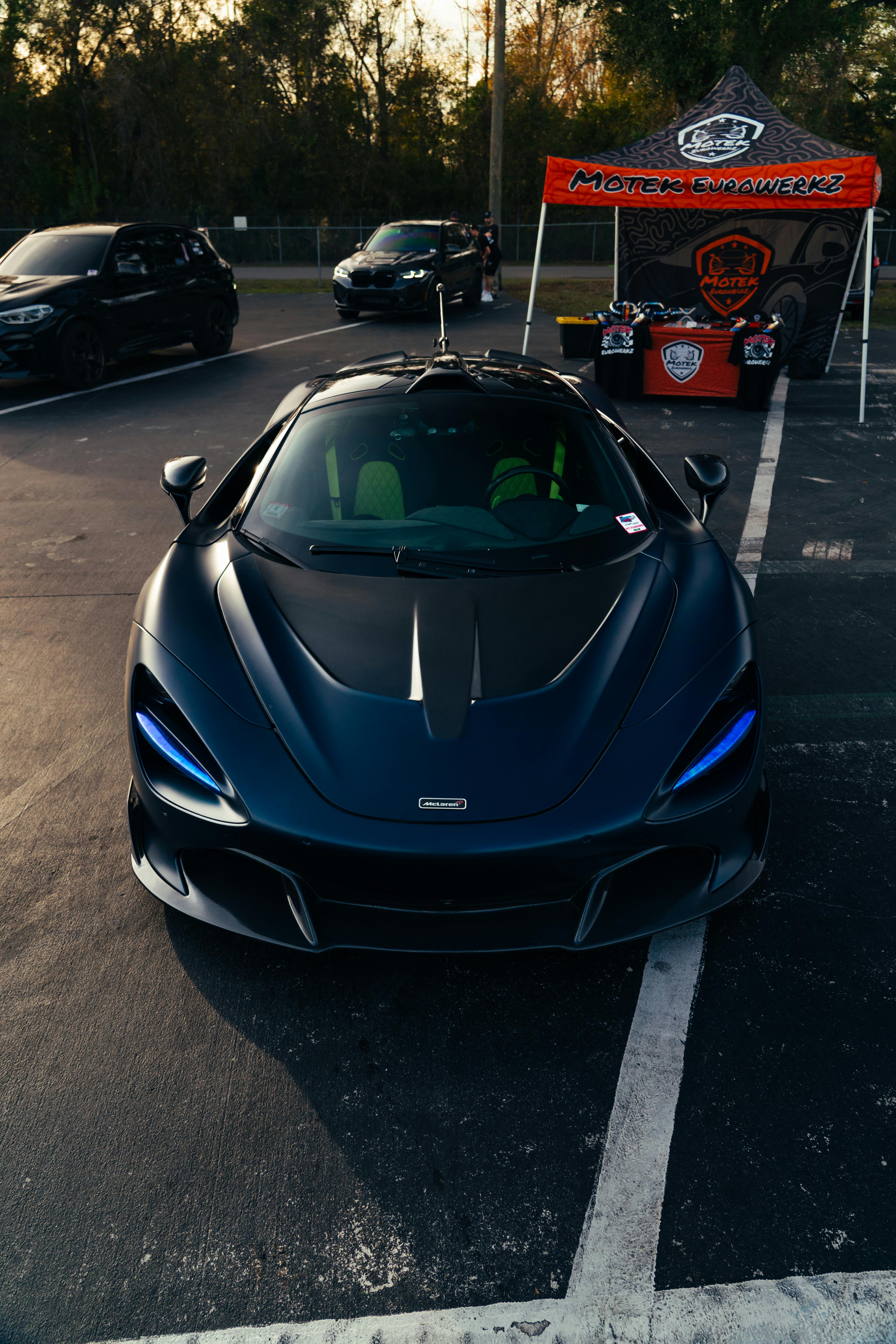 Luxury Sports Car Showcased at Outdoor Event · Free Stock Photo