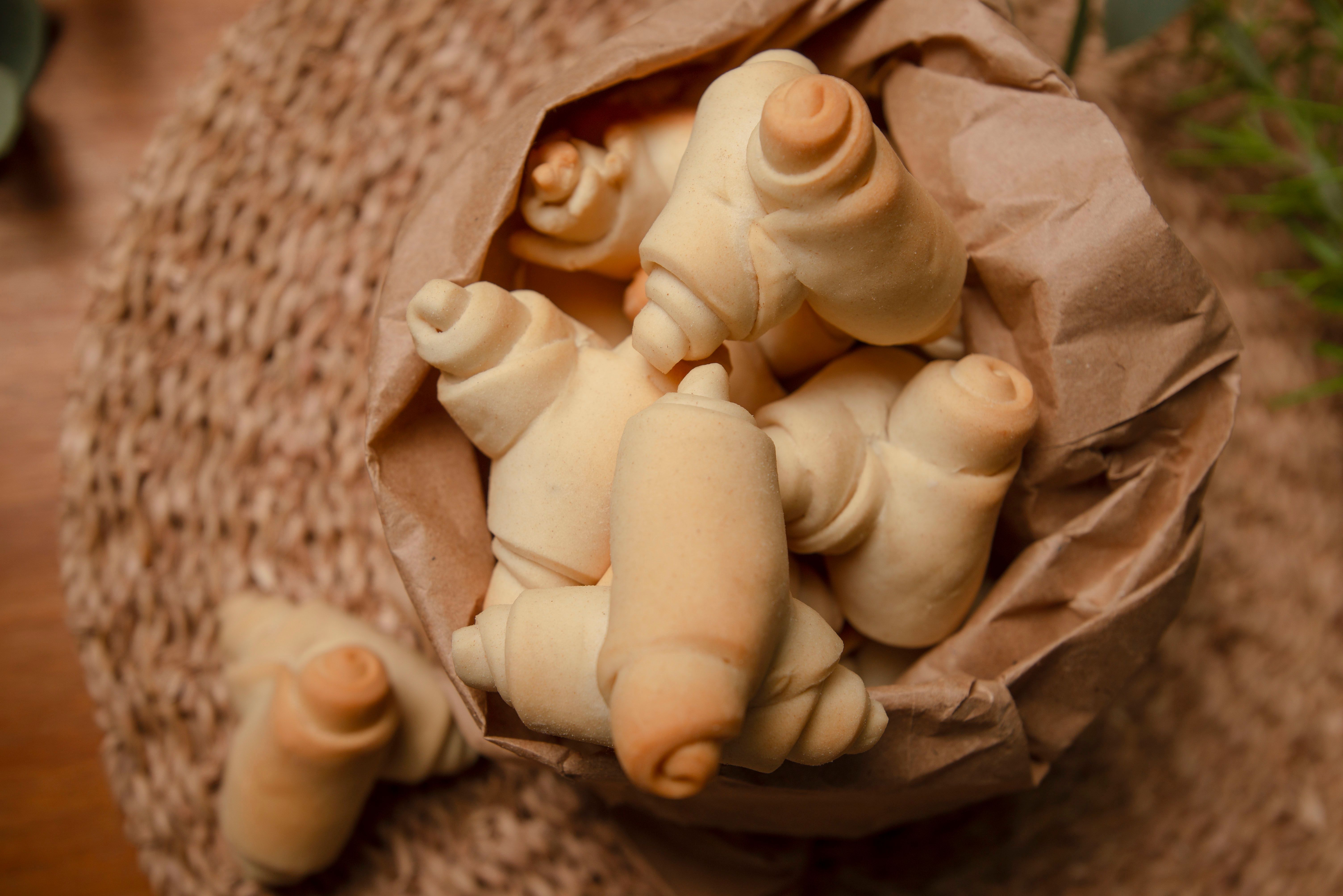 Freshly Baked Croissants in Brown Paper Bag · Free Stock Photo