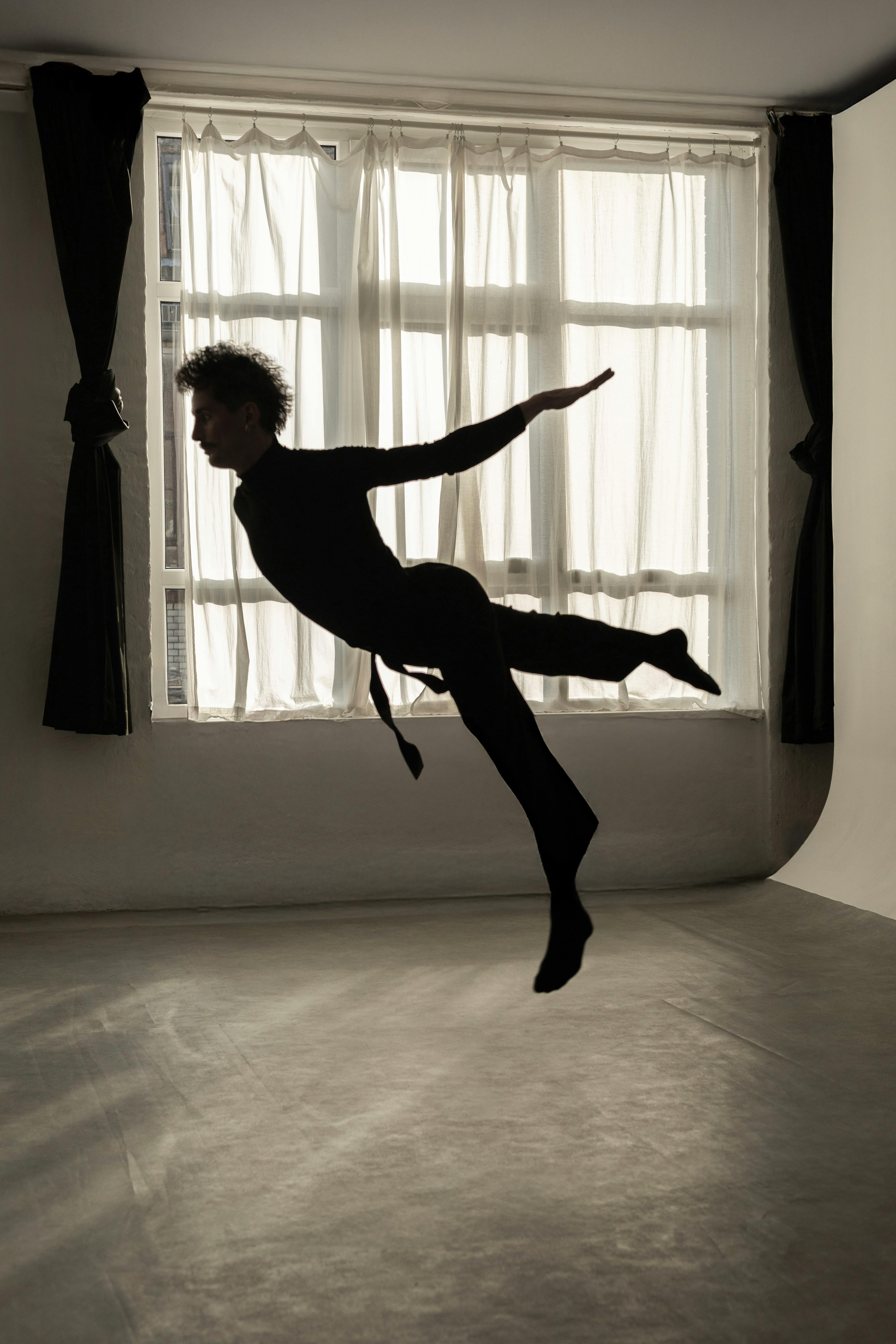 Ballet Dancer Leaping