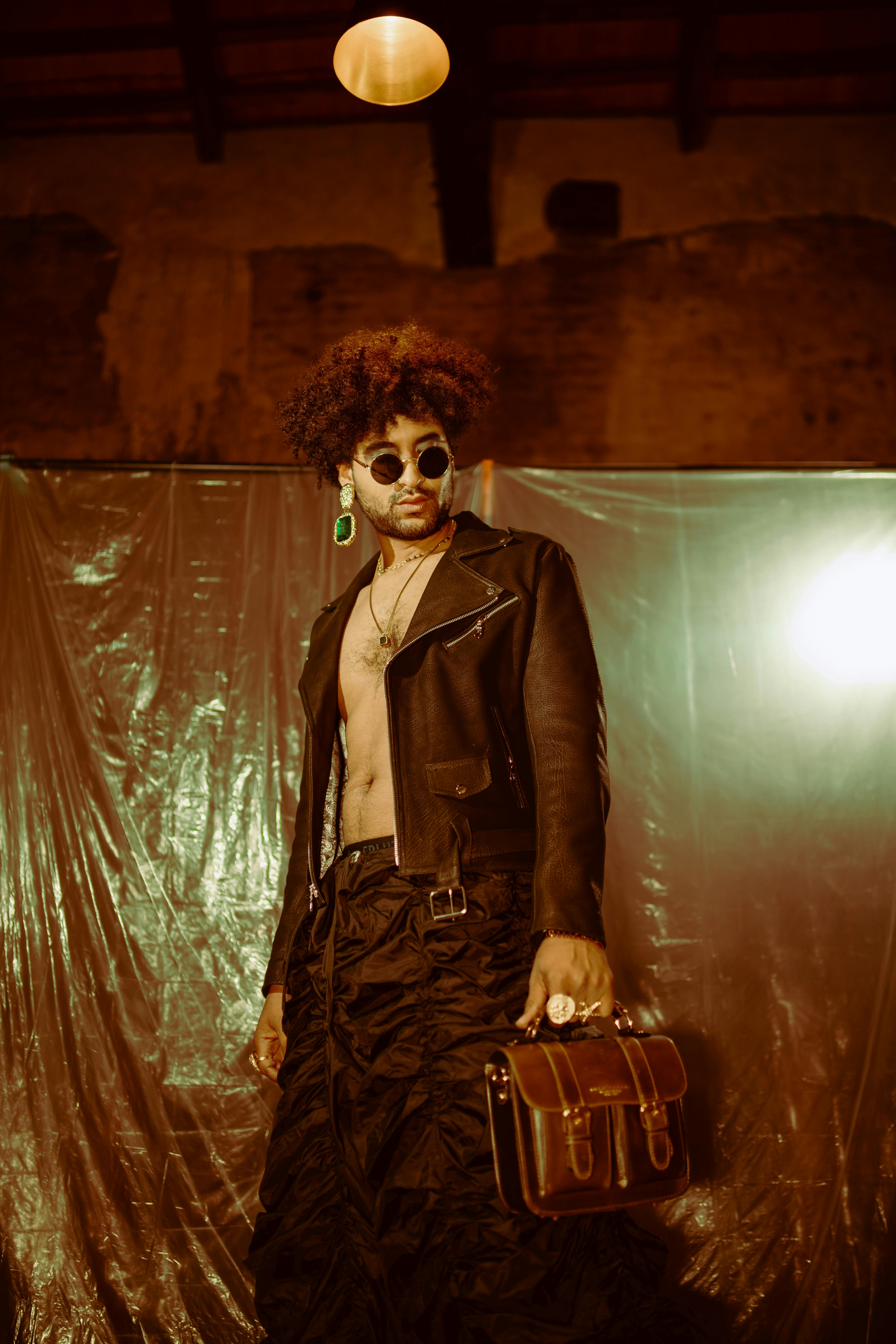 Fashionable Urban Portrait with Edgy Style · Free Stock Photo