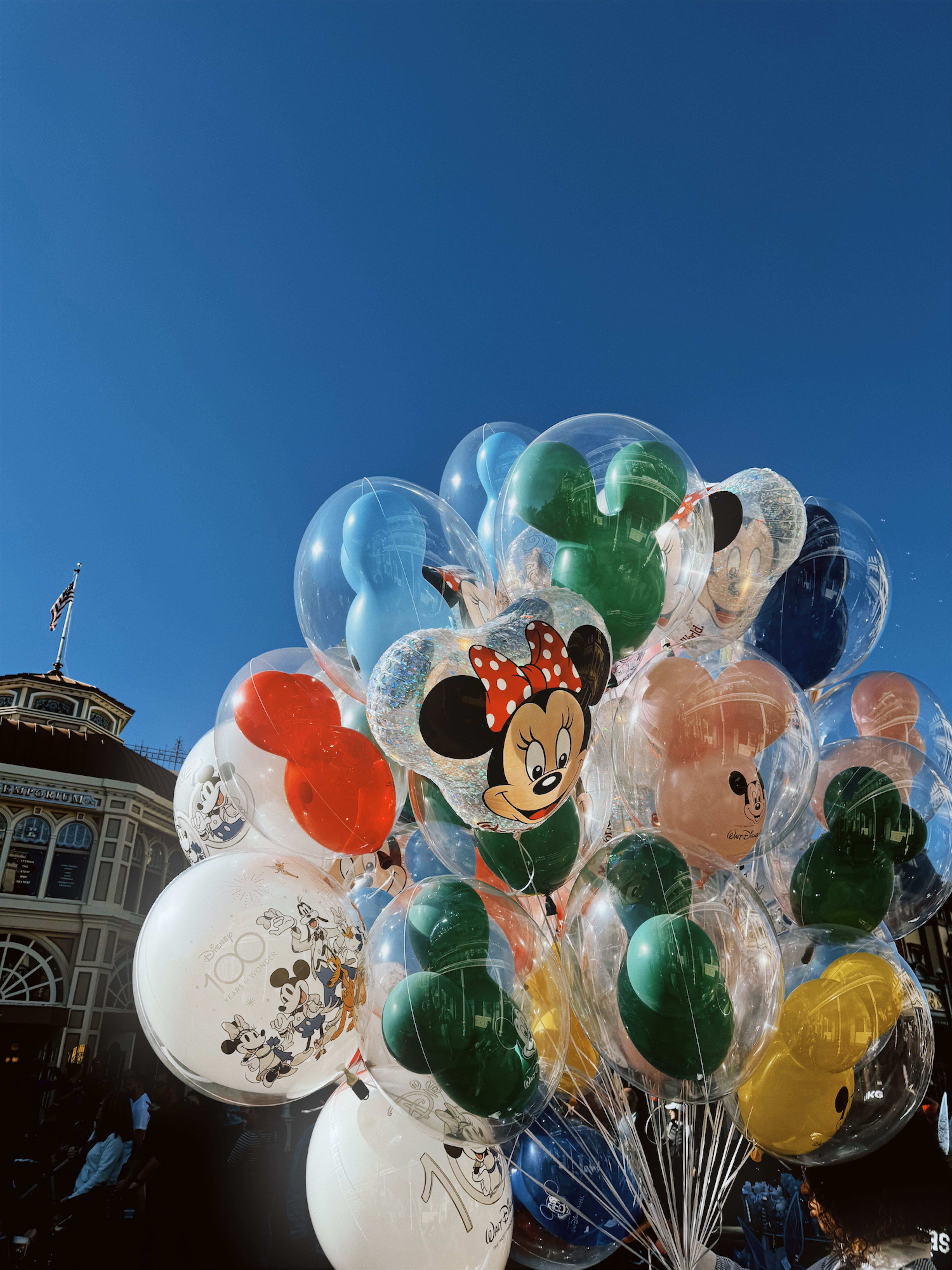Colorful Balloons with Disney Characters · Free Stock Photo