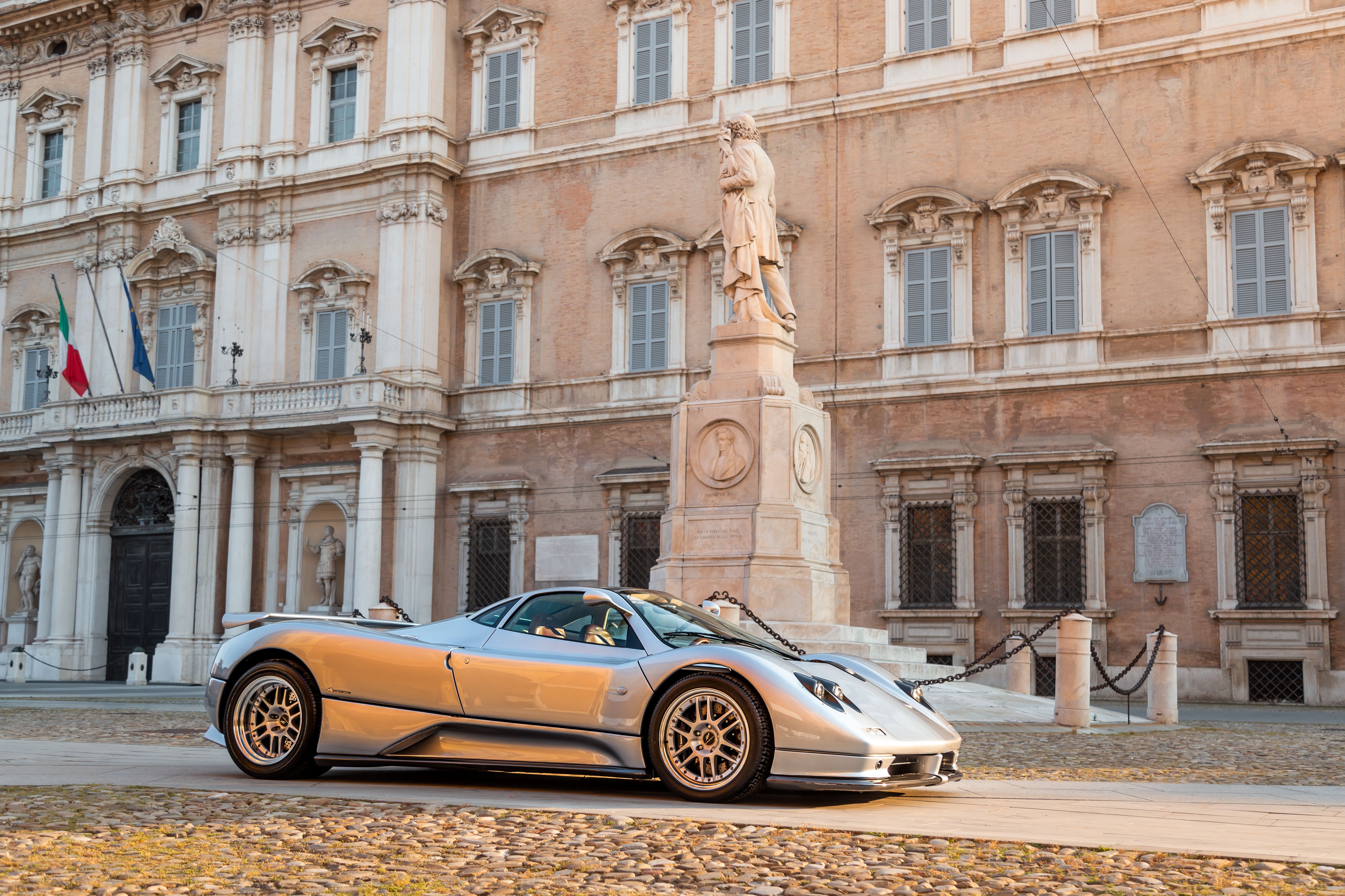 Luxury Car in Historic European Cityscape · Free Stock Photo