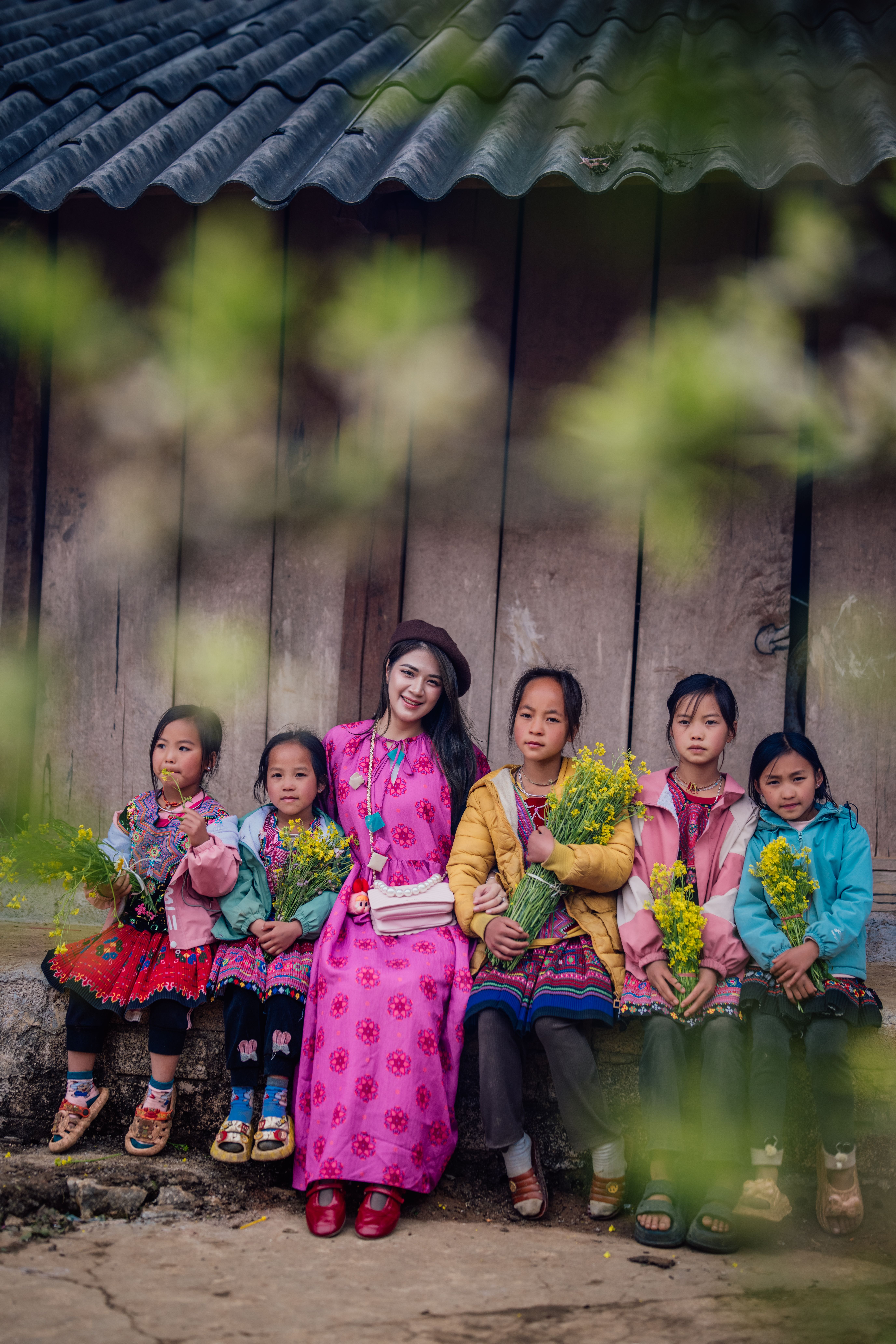 Cultural Portrait of Women and Girls in Traditional Attire · Free Stock ...