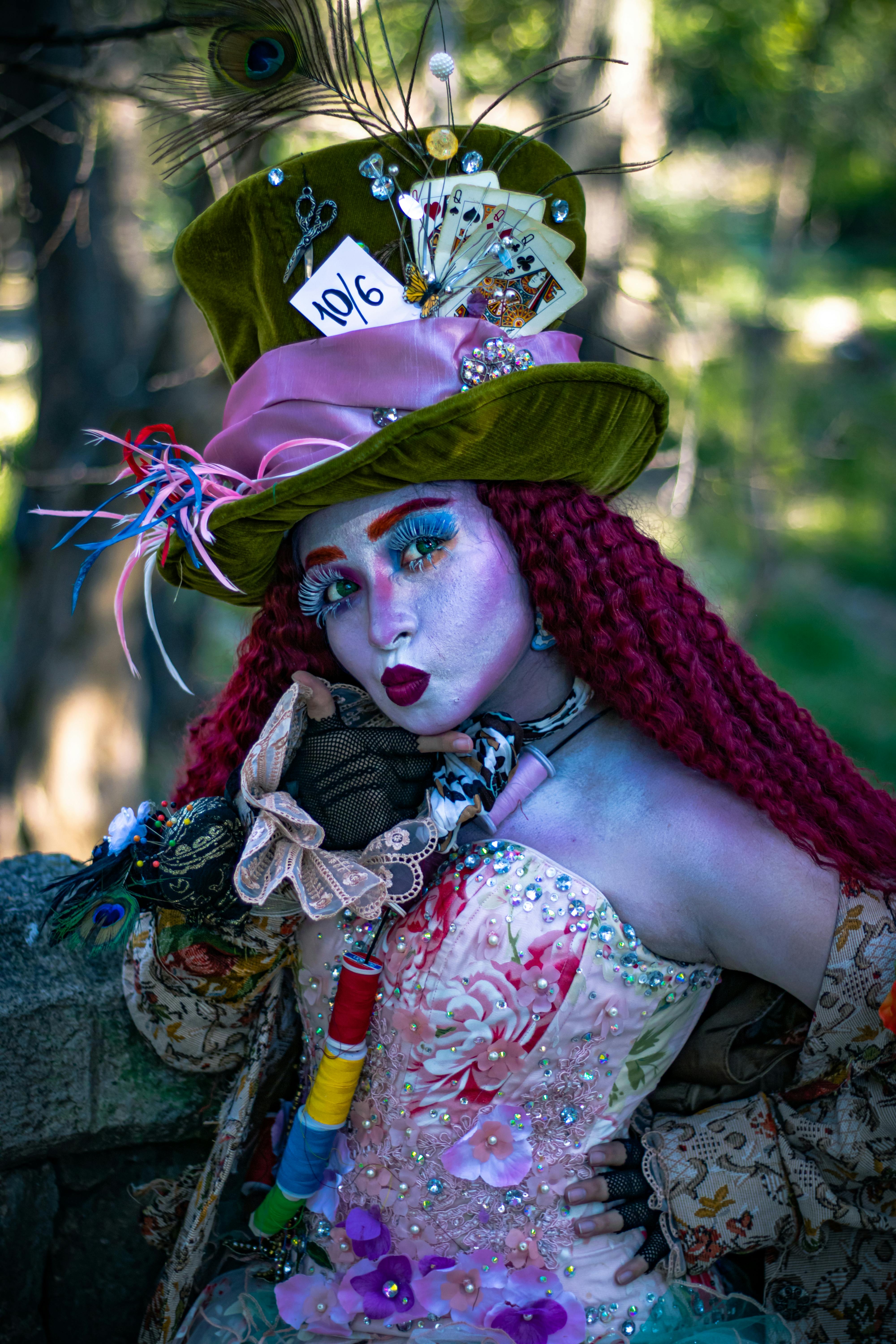 墨西哥城公园色彩缤纷的角色扮演 · 免费素材图片