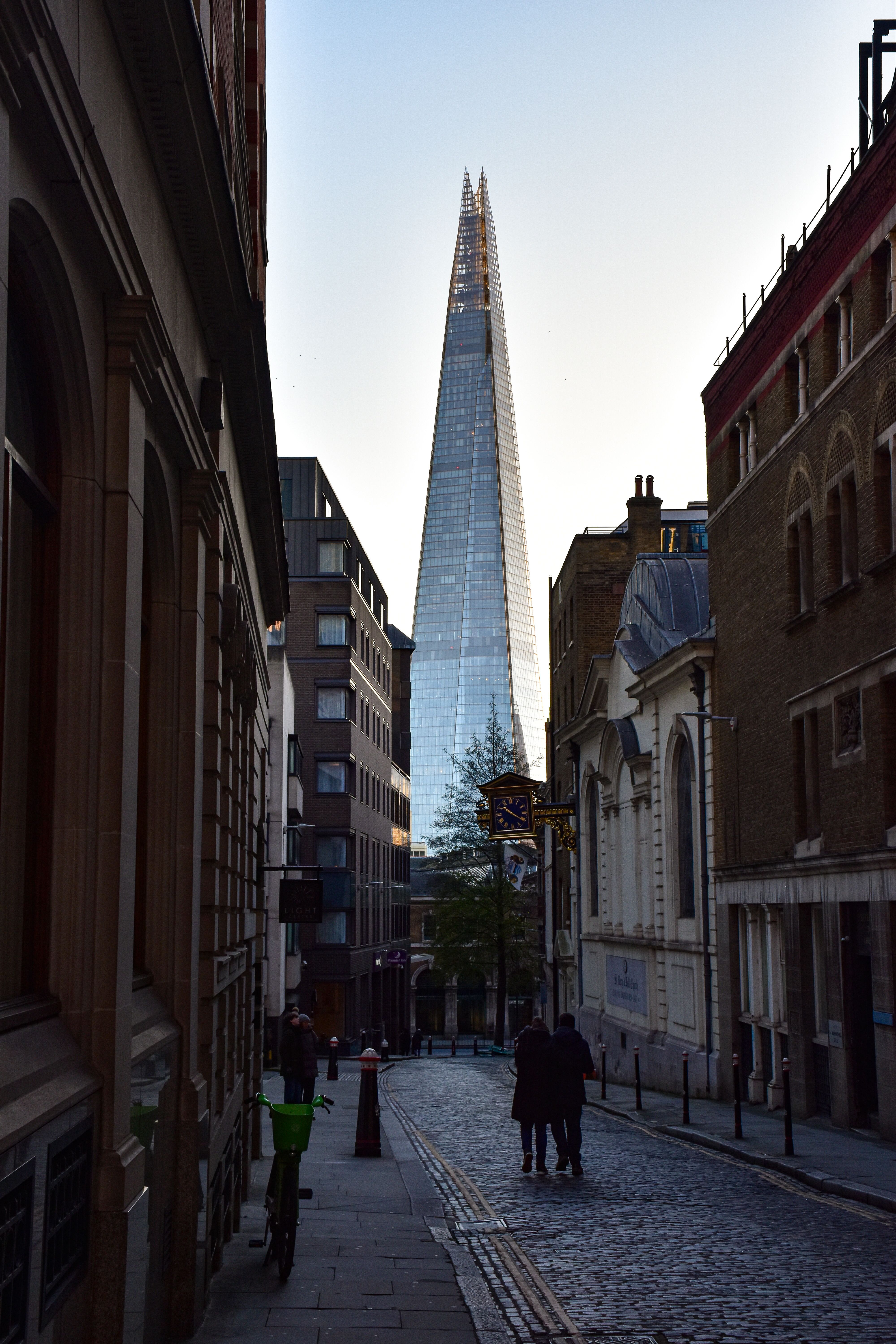 The Shard from a Historic London Street · Free Stock Photo