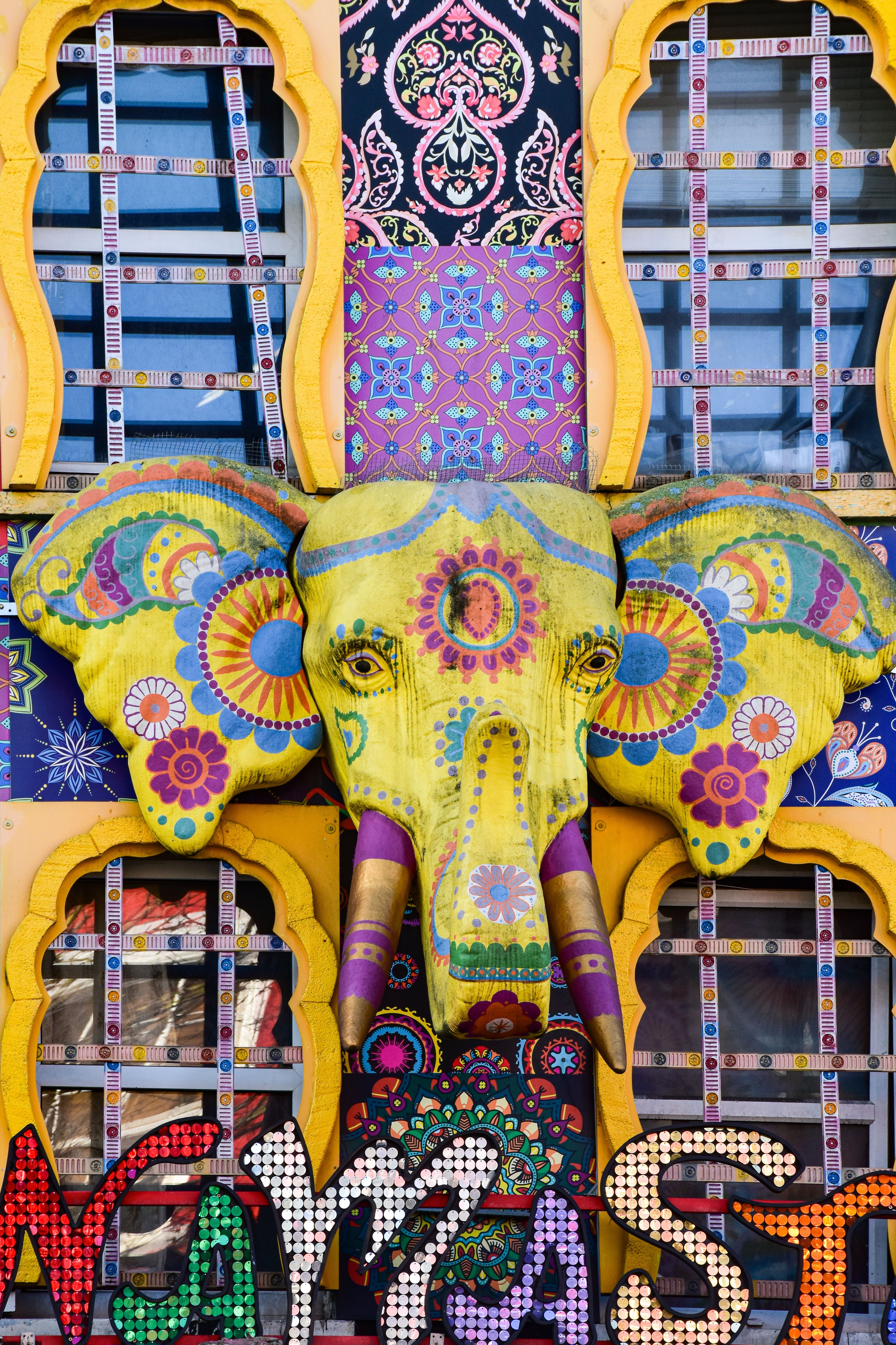 Colorful Elephant Art Installation in London · Free Stock Photo