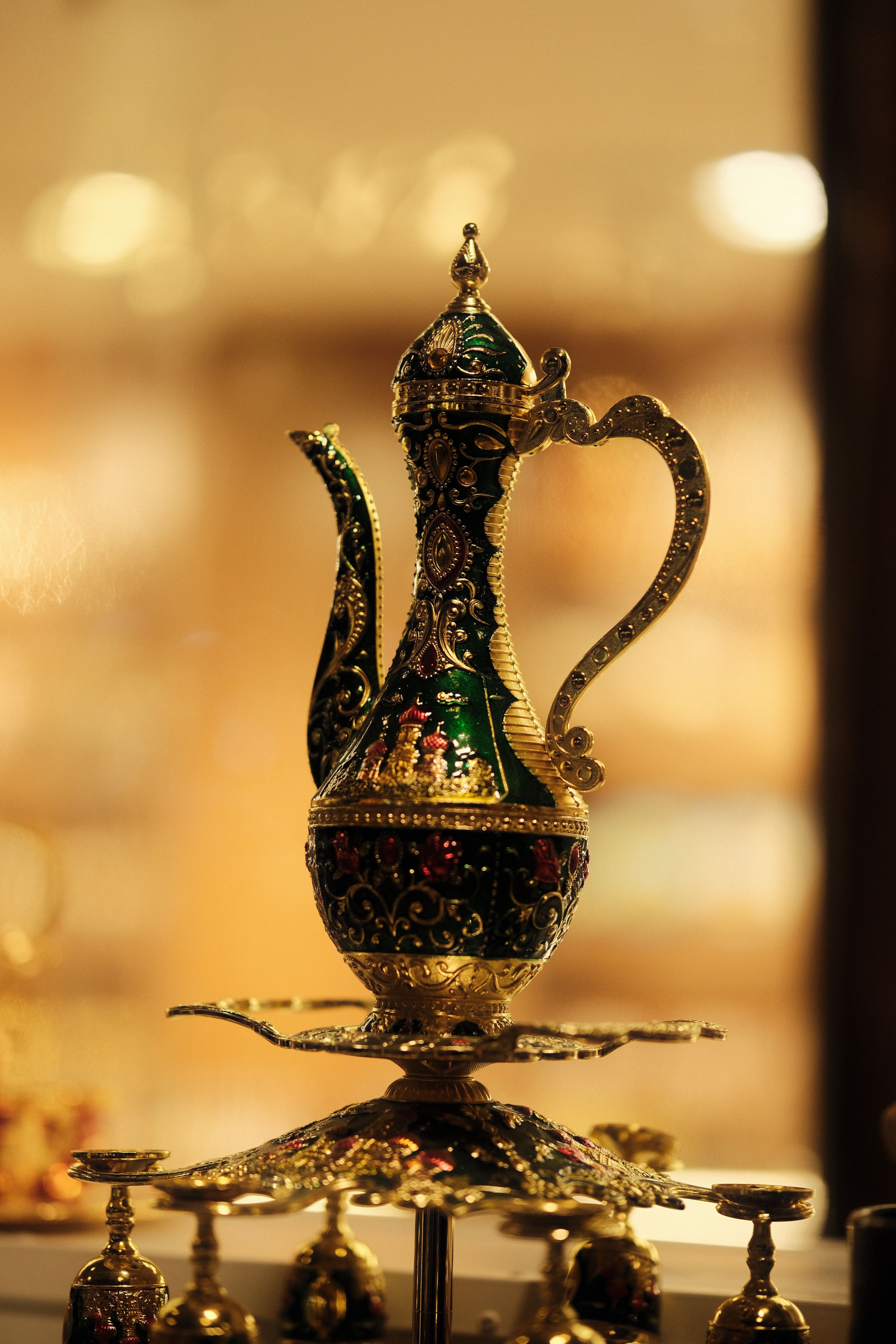 A Gold Genie Lamp · Free Stock Photo