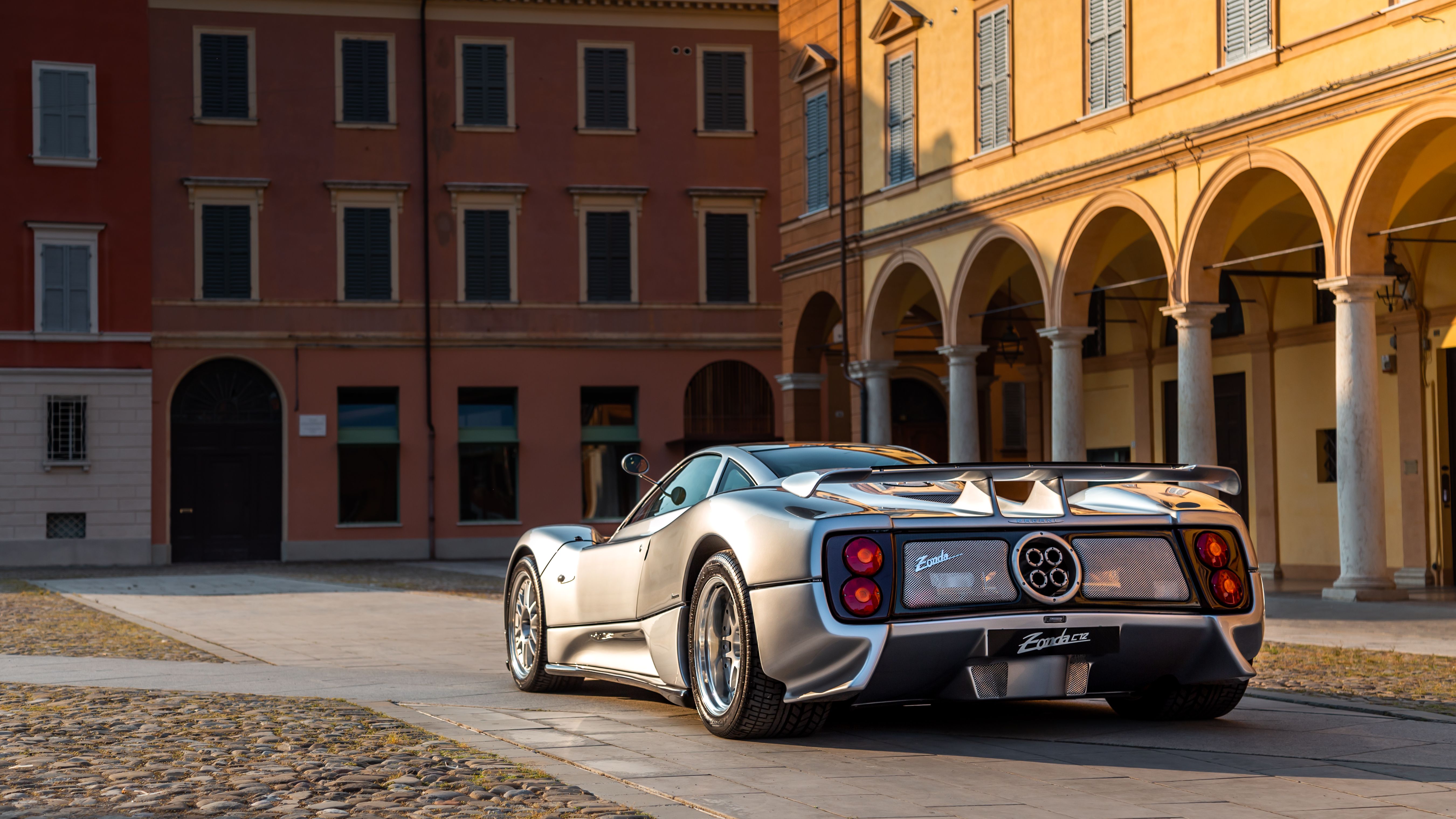 Luxury Hypercar in Historic Urban Setting · Free Stock Photo