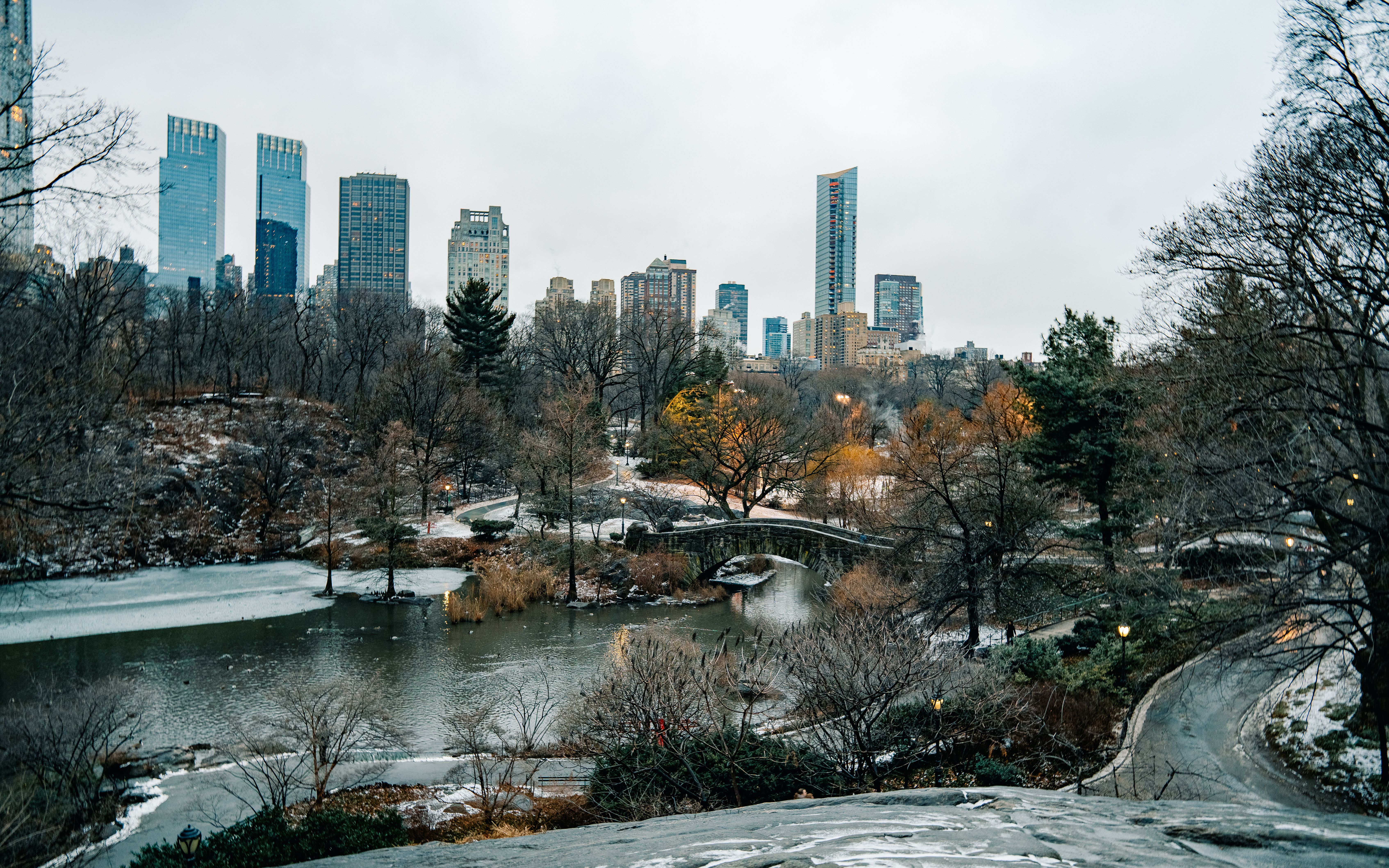 Uma Vista Perfeita Do Central Park · Foto profissional gratuita