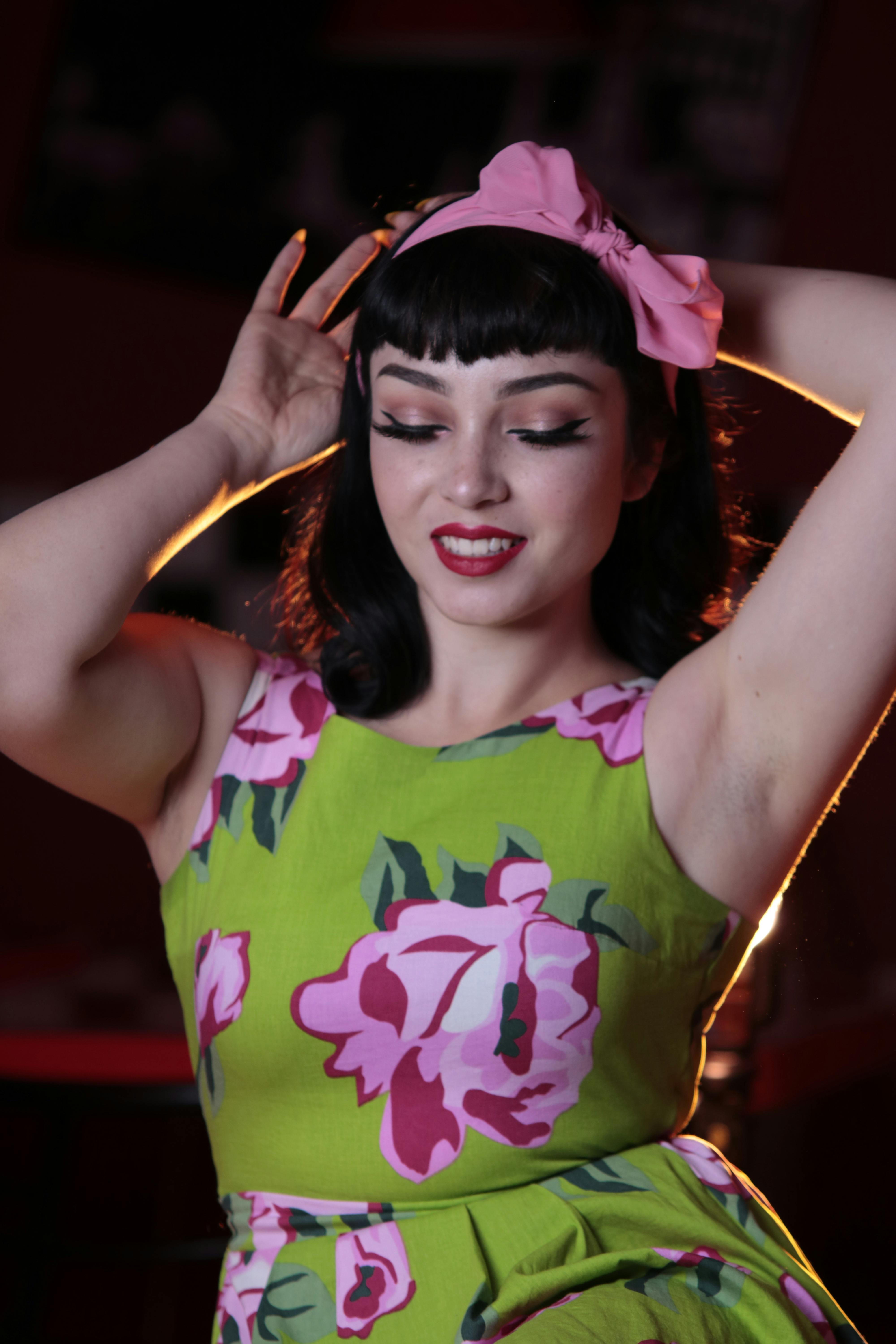 Retro Glam Fashion Portrait in Mexico City · Free Stock Photo