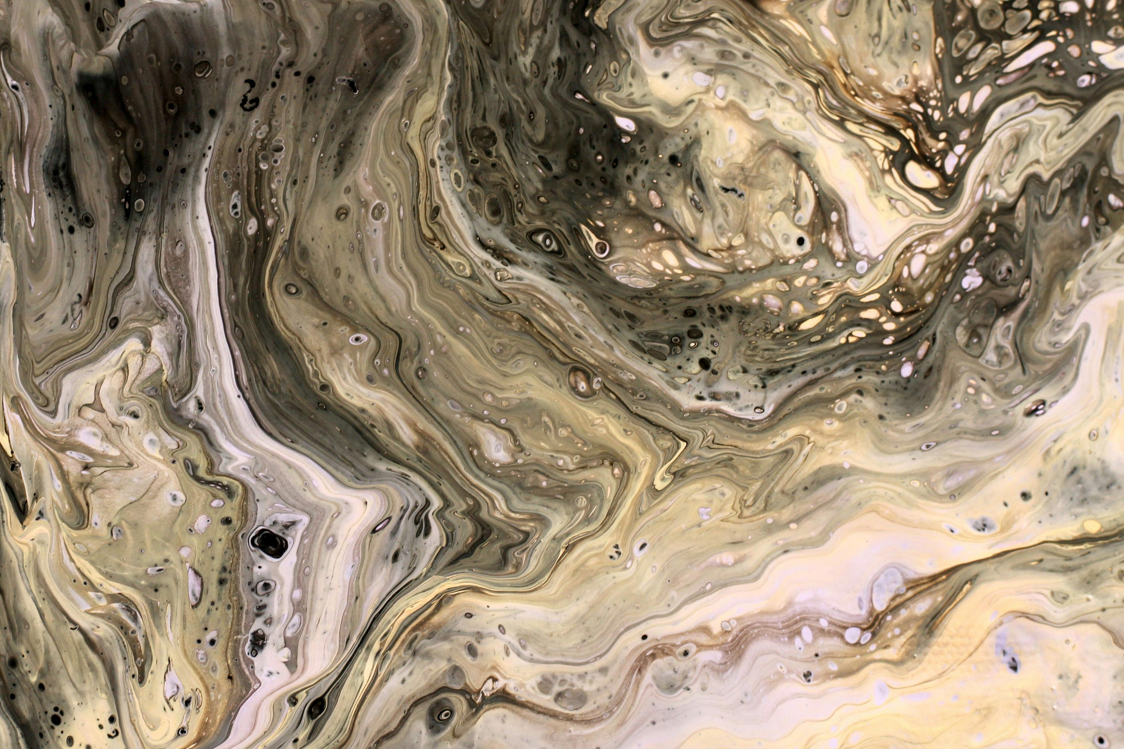 Abstract Fluid Art with Earthy Tones · Free Stock Photo