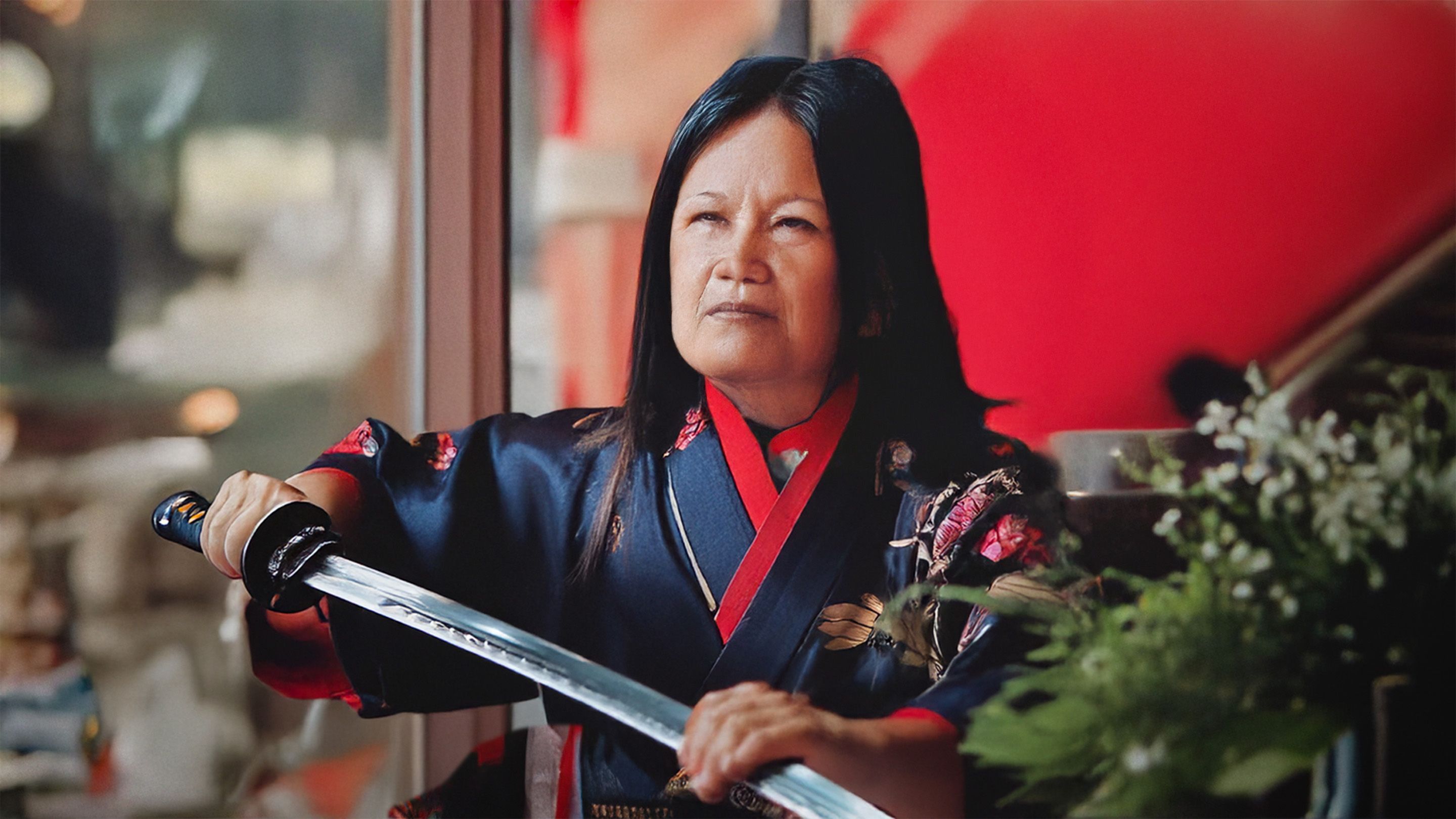 Portrait of Woman in Traditional Samurai Attire · Free Stock Photo
