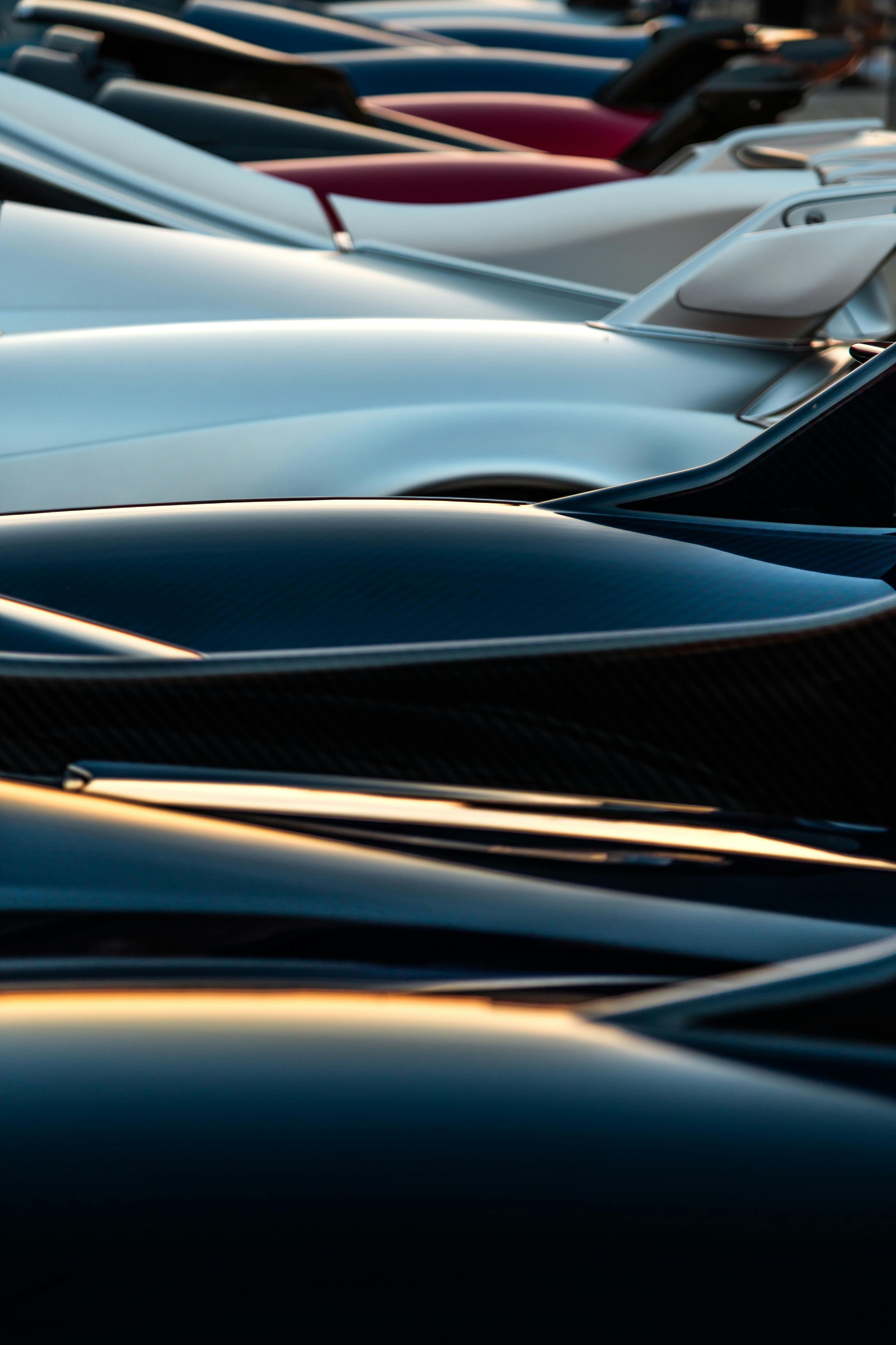 Luxury Sports Cars at Automotive Show · Free Stock Photo