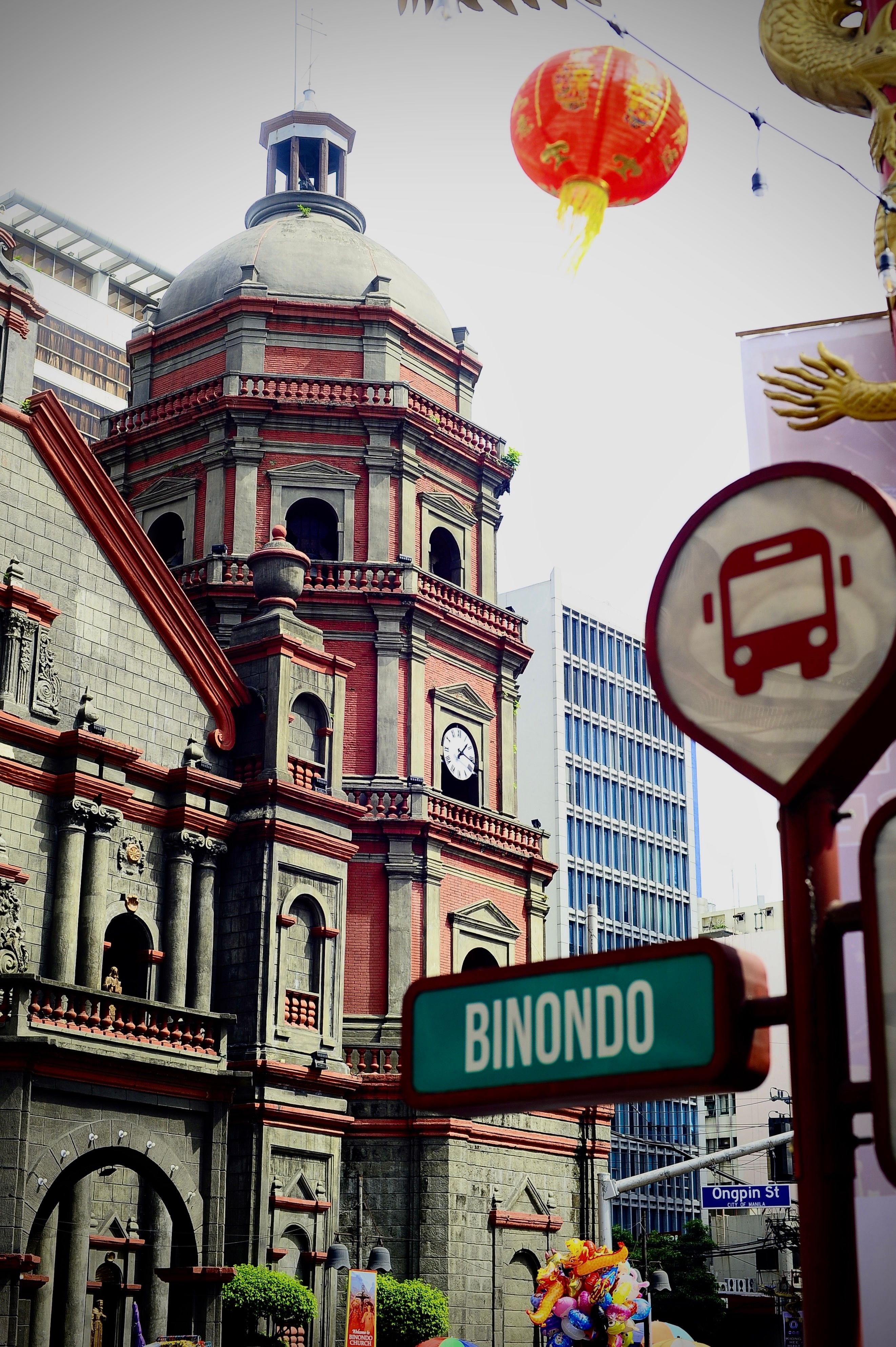 Historic Binondo Architecture with Lanterns · Free Stock Photo