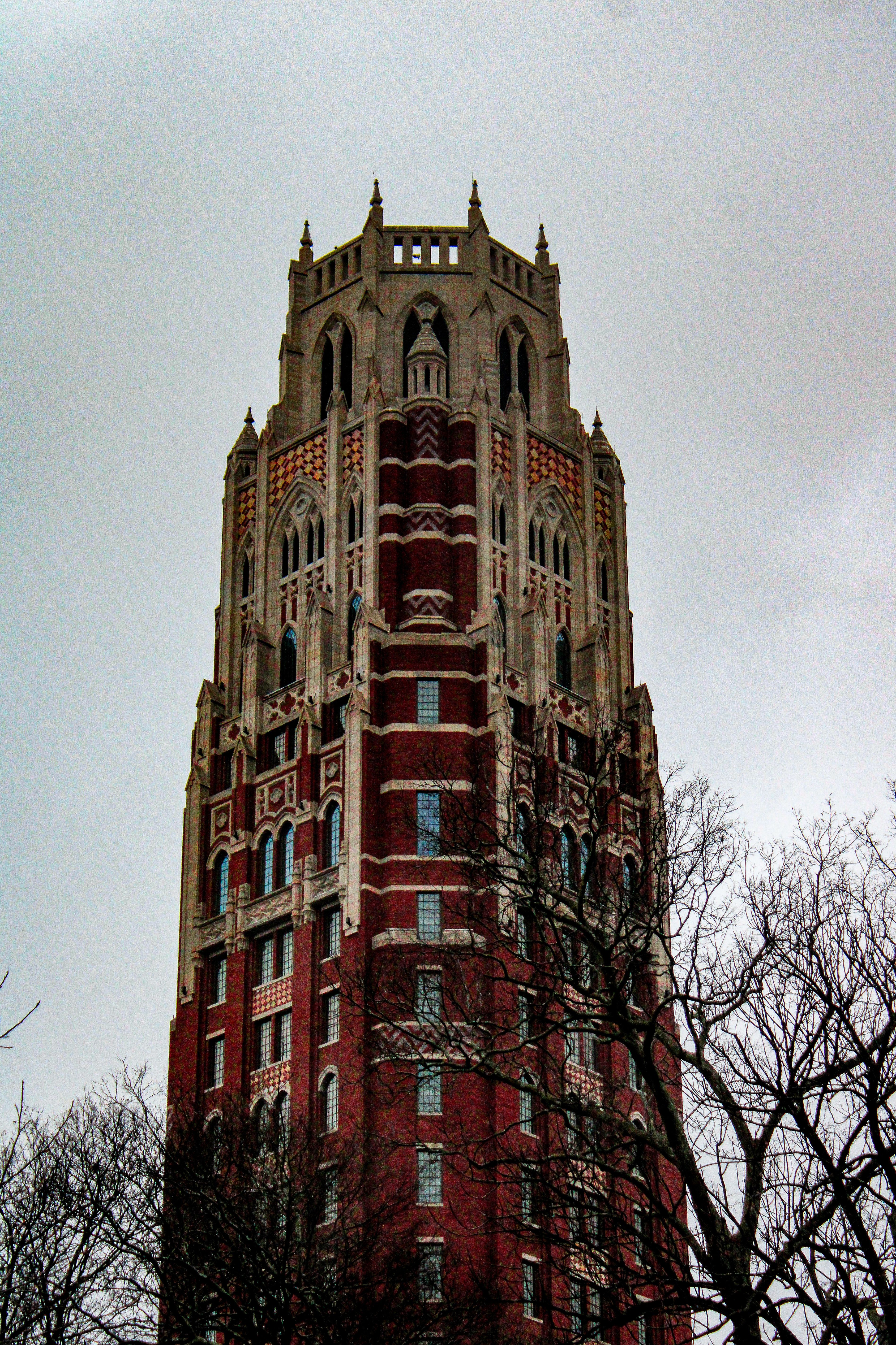 Gothic Revival Tower Architecture in Moody Landscape · Free Stock Photo