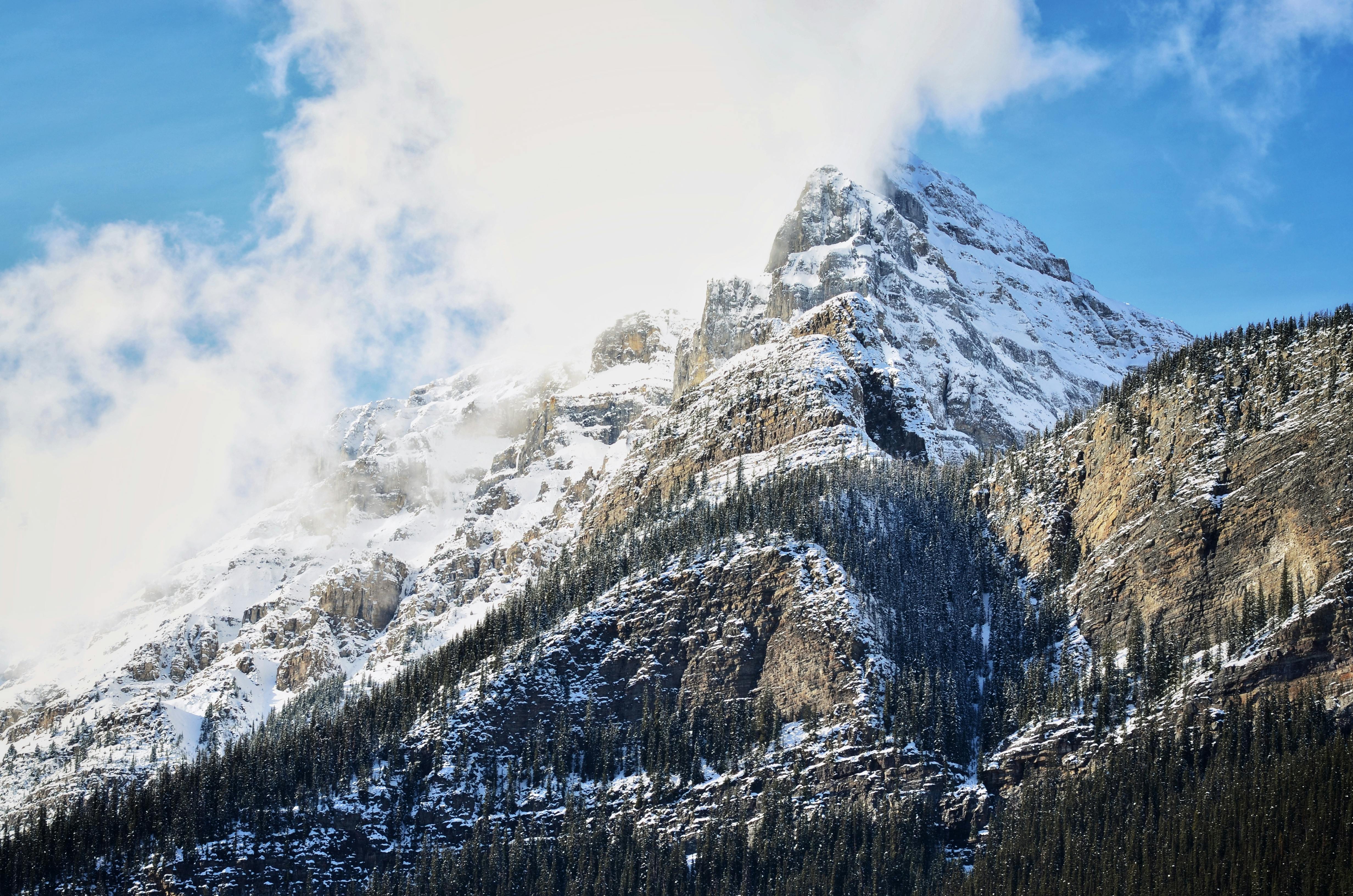 Winter Mountain Peak Photos, Download The BEST Free Winter Mountain ...