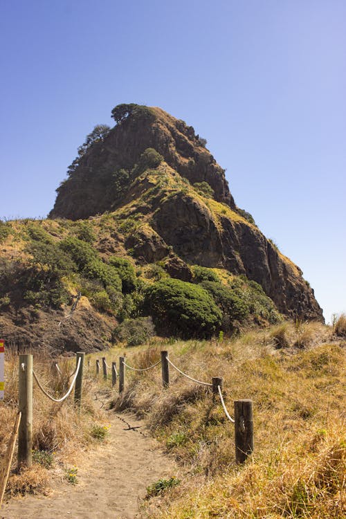 Panoramic View of Rugged Mountain Pathway · Free Stock Photo Panoramic View of Rugged Mountain Pathway · Free Stock Photo