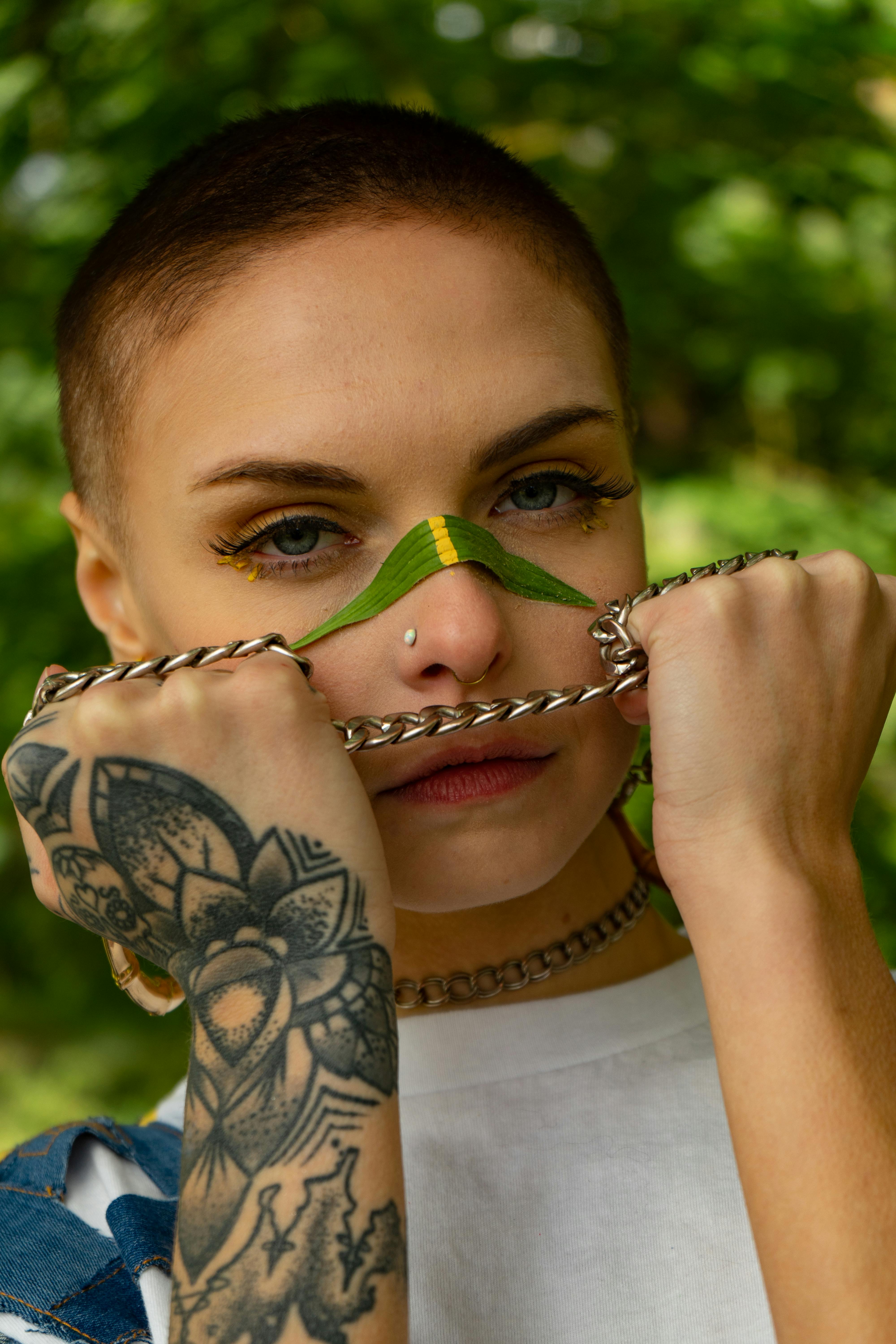 Woman Holding Chains · Free Stock Photo