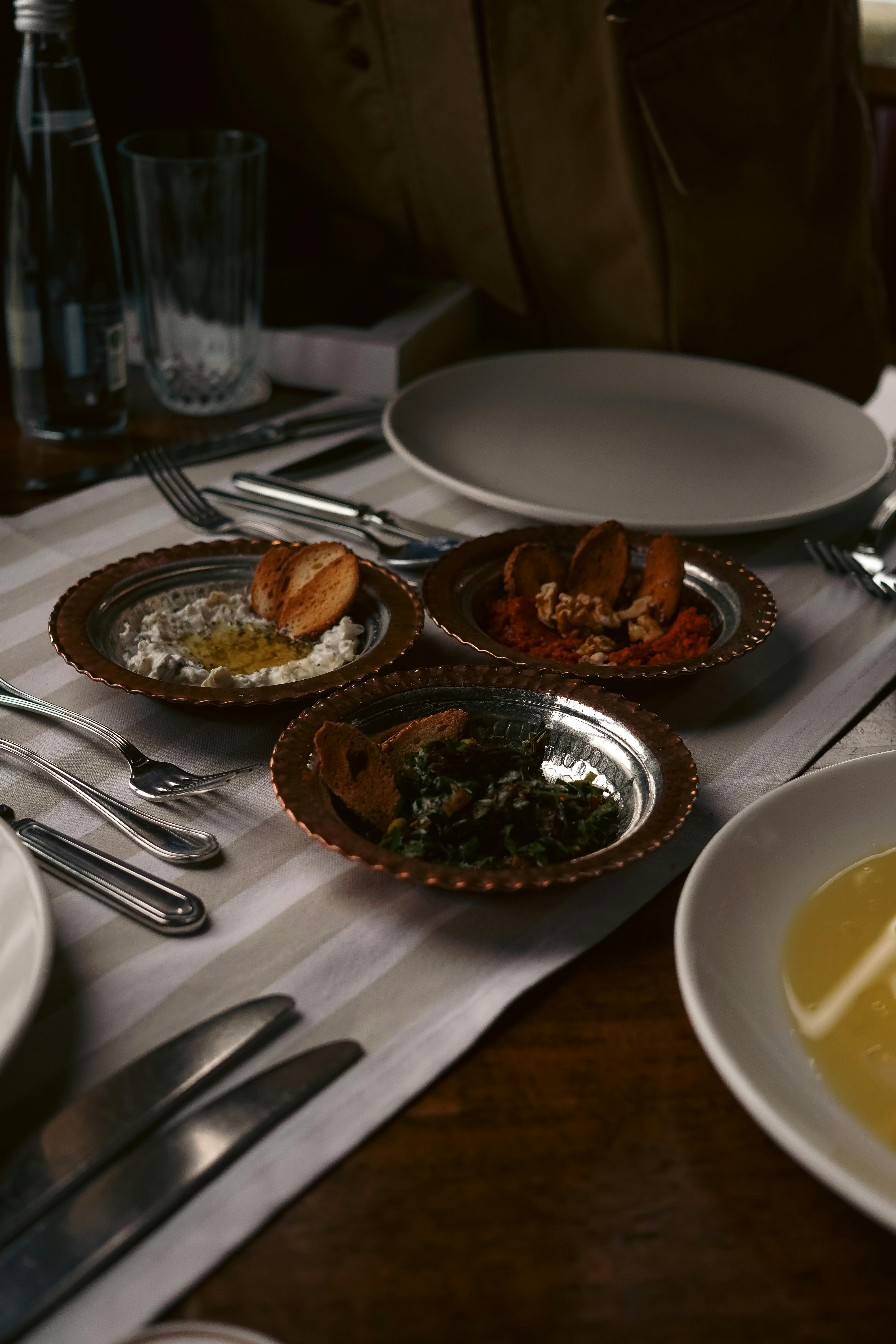 Gourmet Middle Eastern Meze Platter · Free Stock Photo