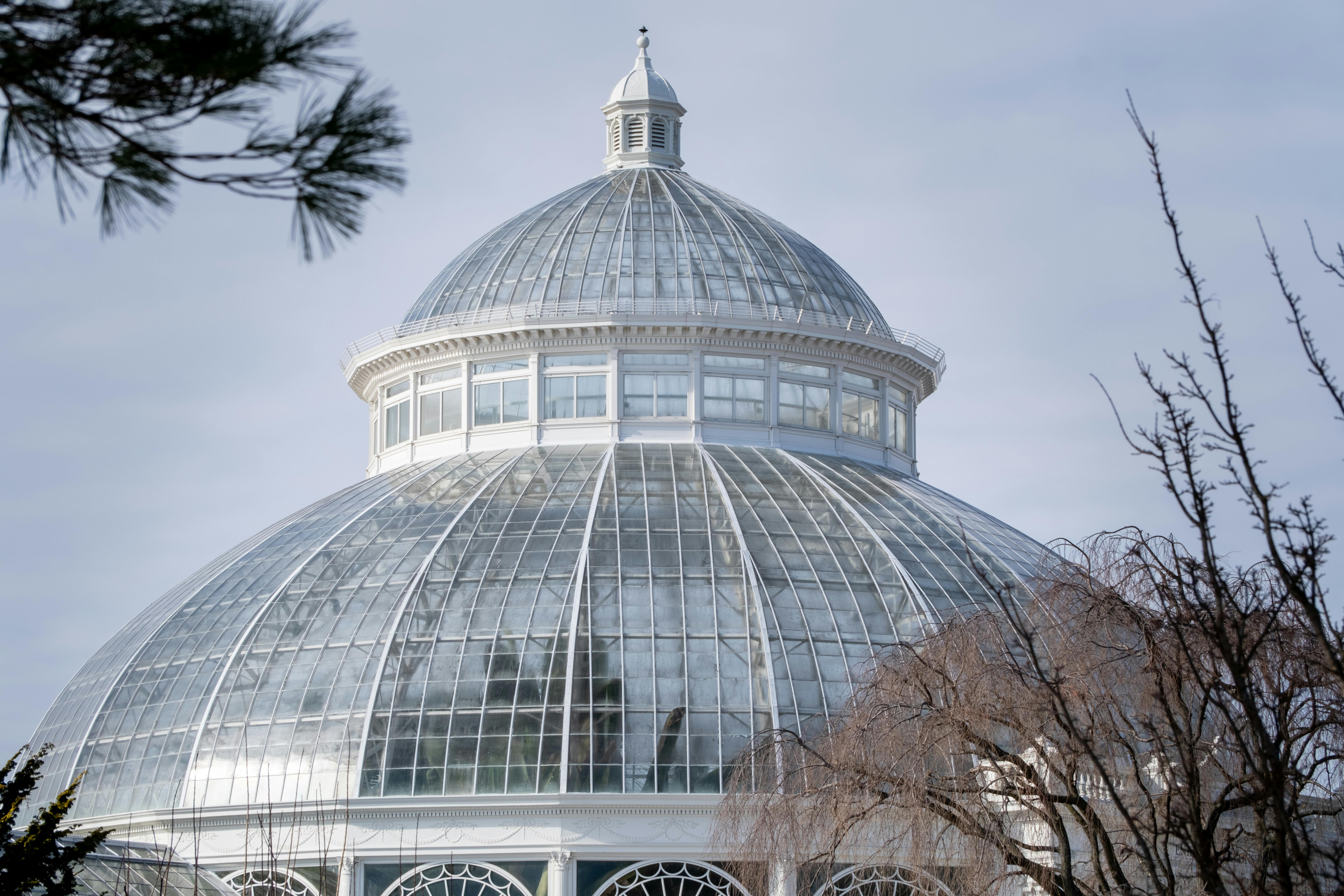 Historic Glass Dome of Botanical Garden · Free Stock Photo