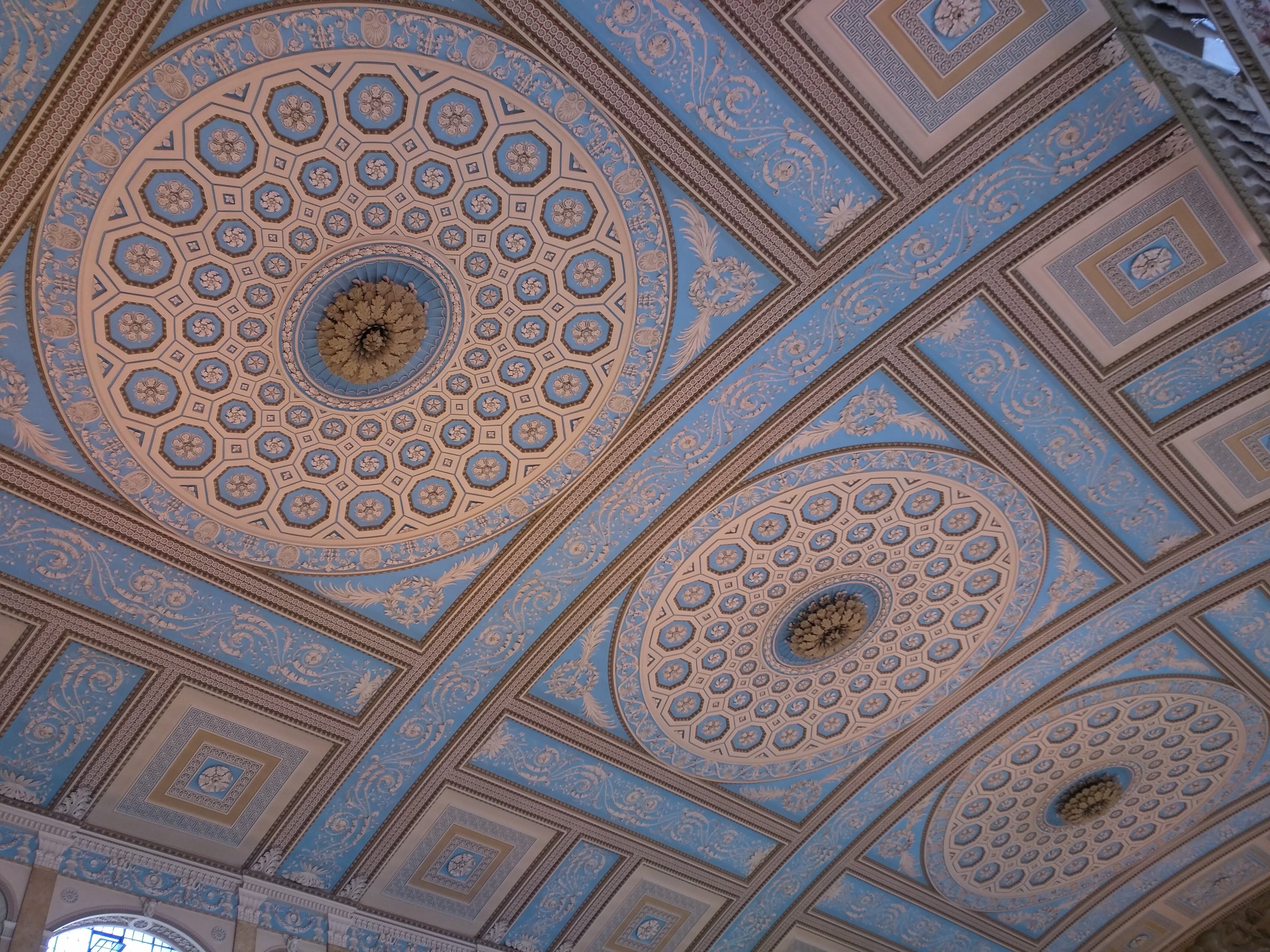 Ornate Ceiling of Painted Hall at Old Royal Naval College · Free Stock ...