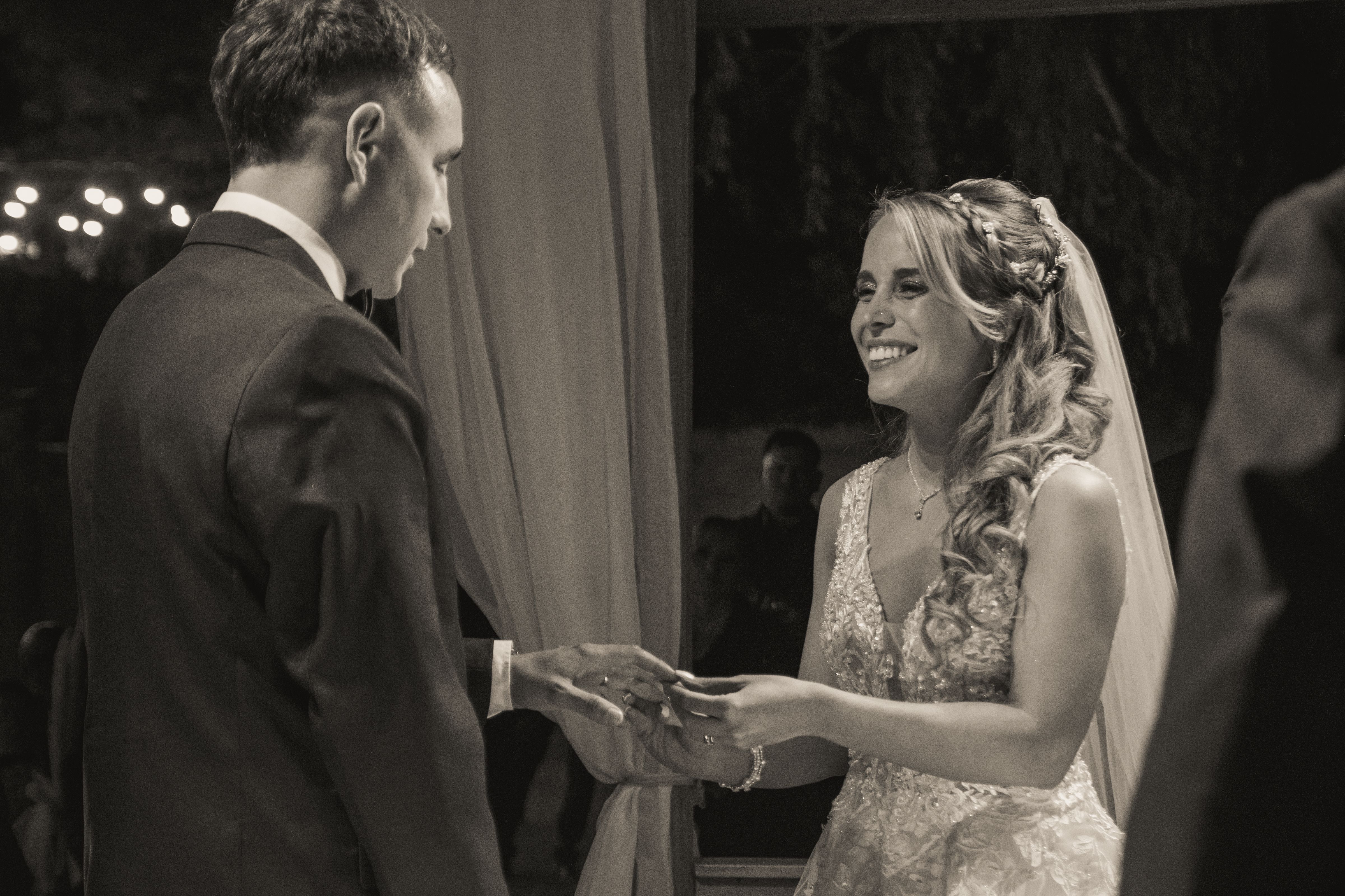 Romantic Wedding Ceremony Exchange of Rings · Free Stock Photo