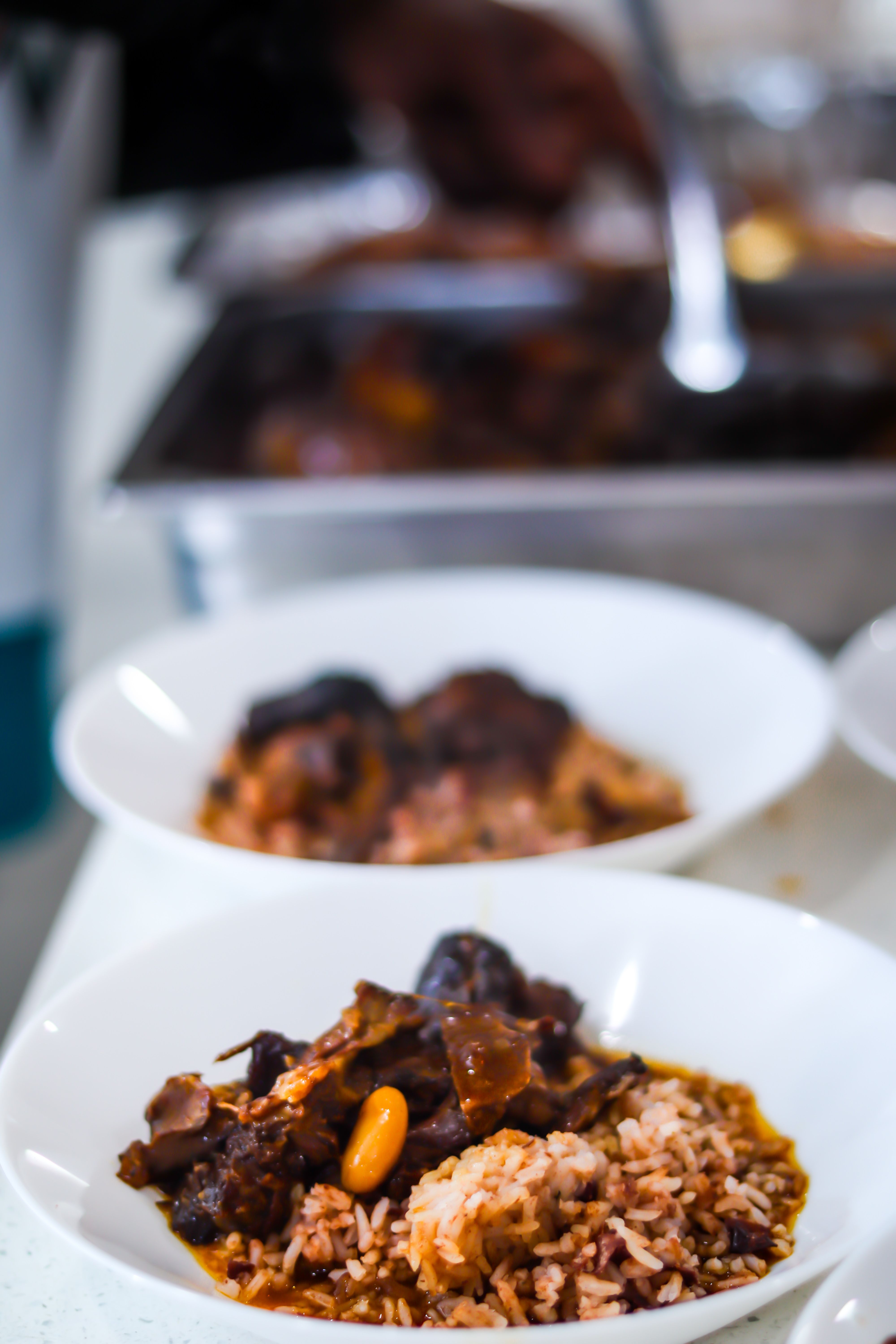 Delicious Jamaican Oxtail and Rice Dish · Free Stock Photo