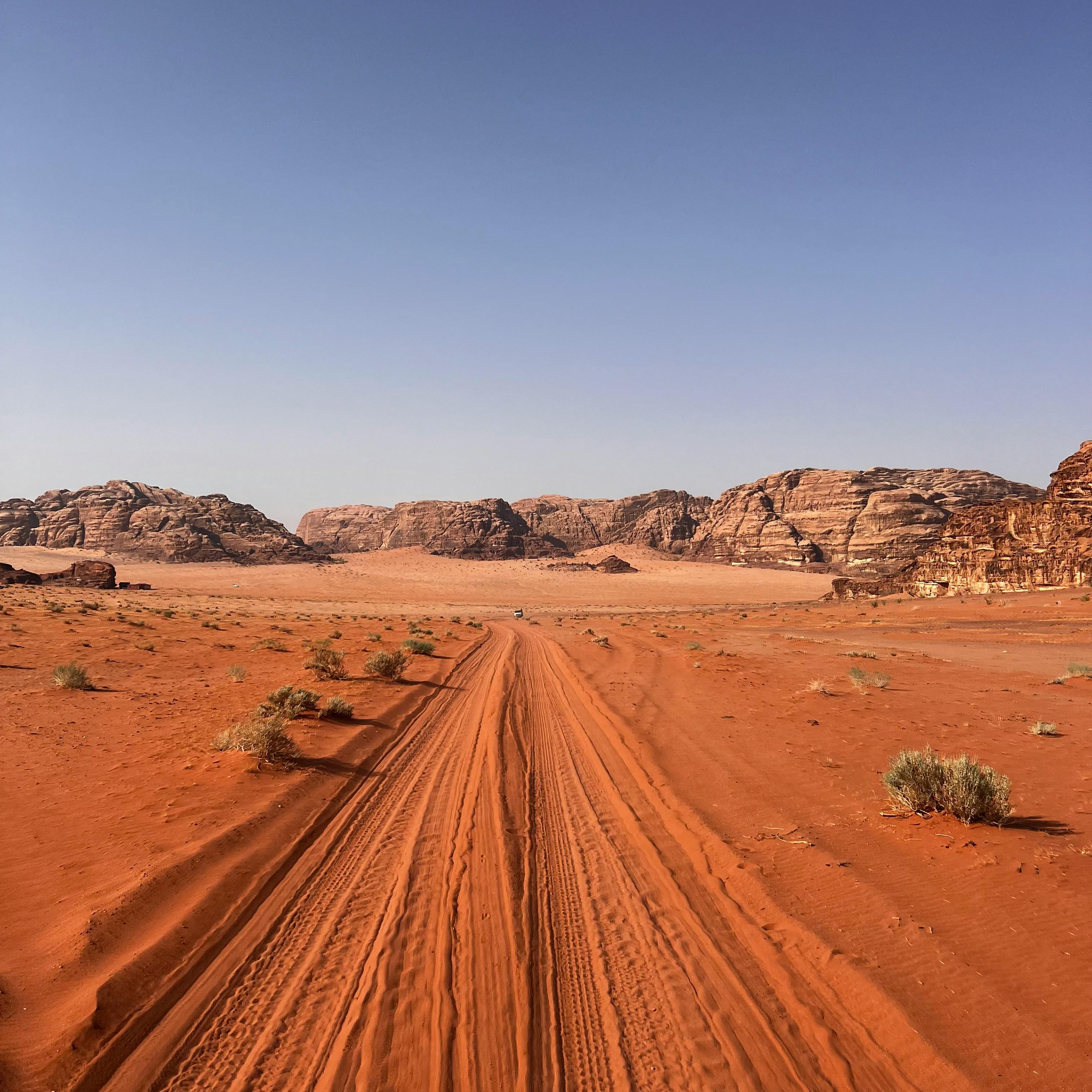 Stunning Red Sand Dunes in Wadi Rum Desert · Free Stock Photo