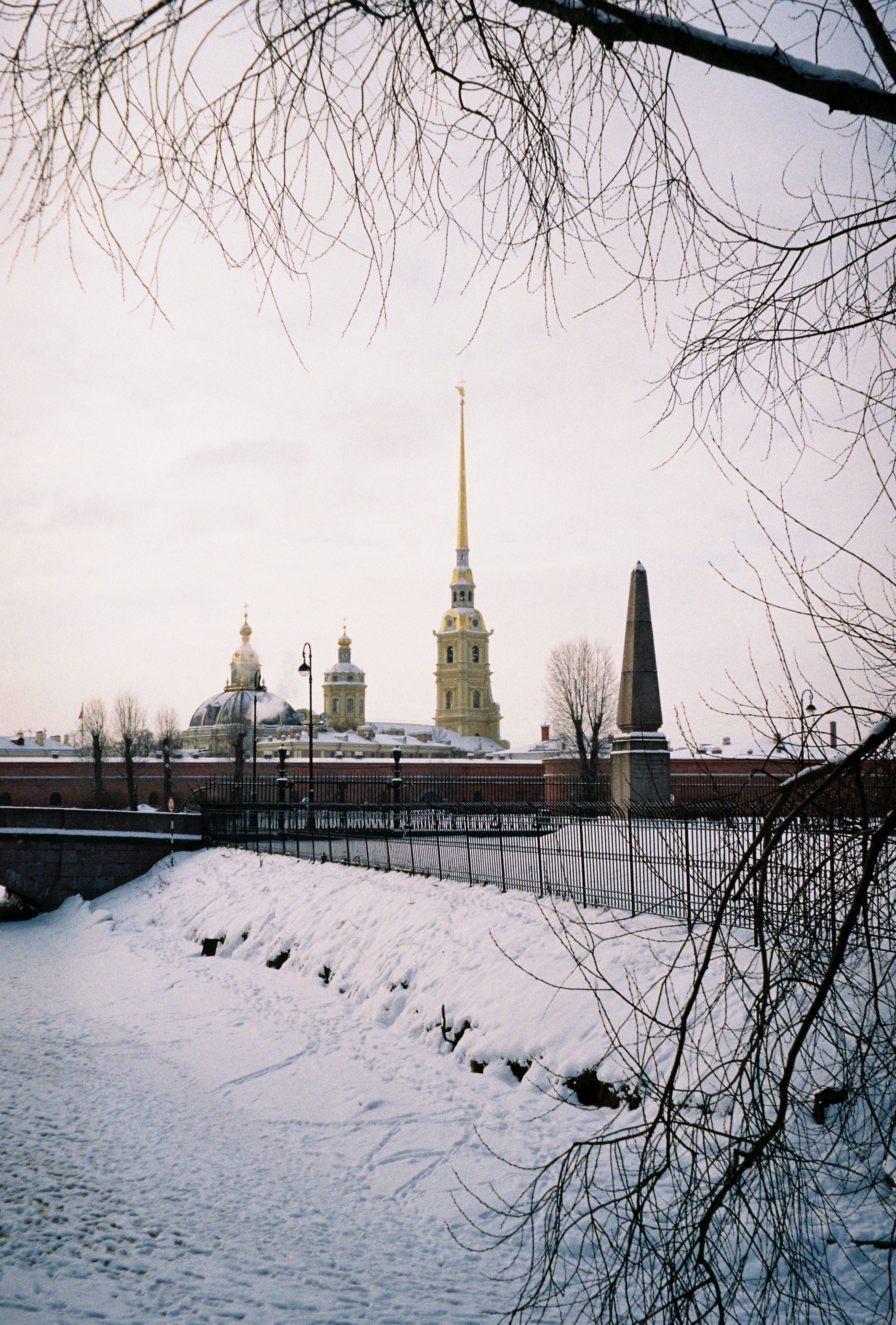 Winter View of Peter and Paul Fortress, St. Petersburg · Free Stock Photo