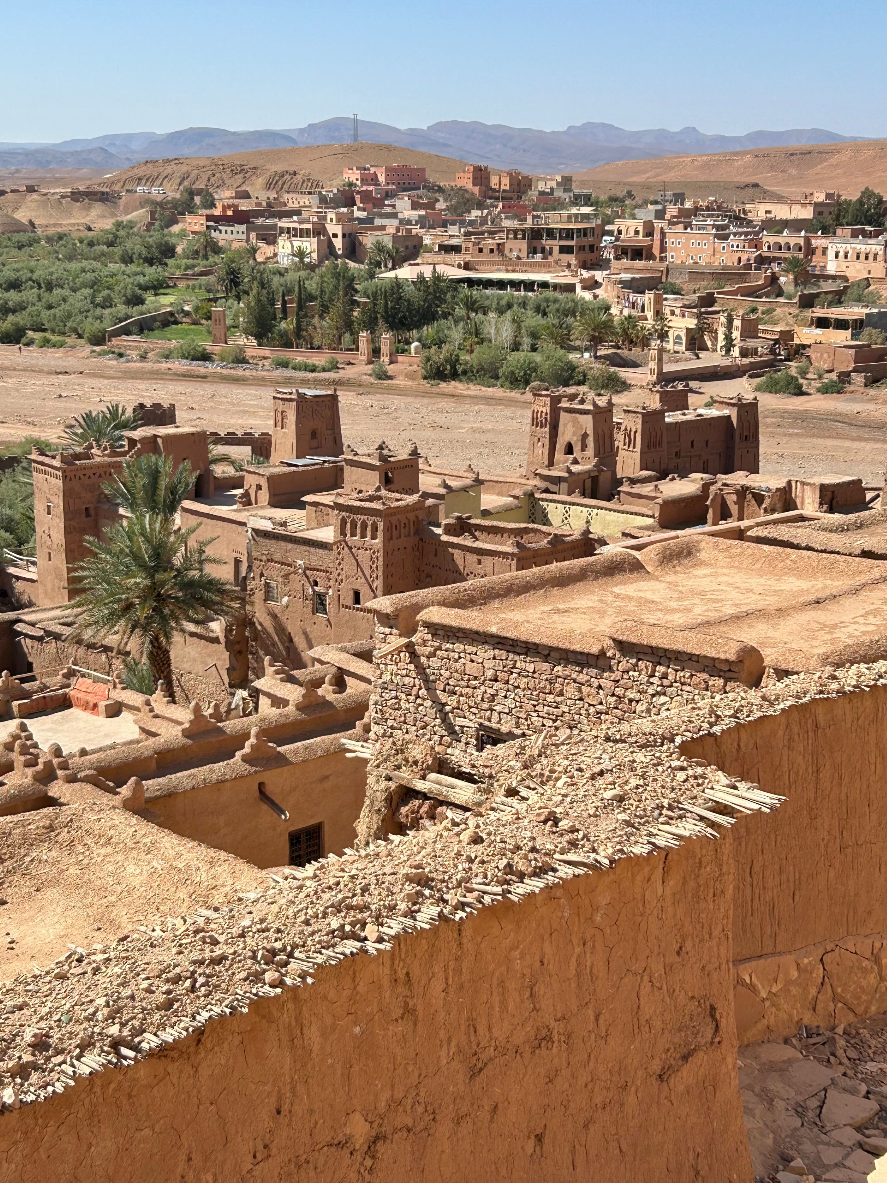 Aerial View of Traditional Moroccan Village · Free Stock Photo