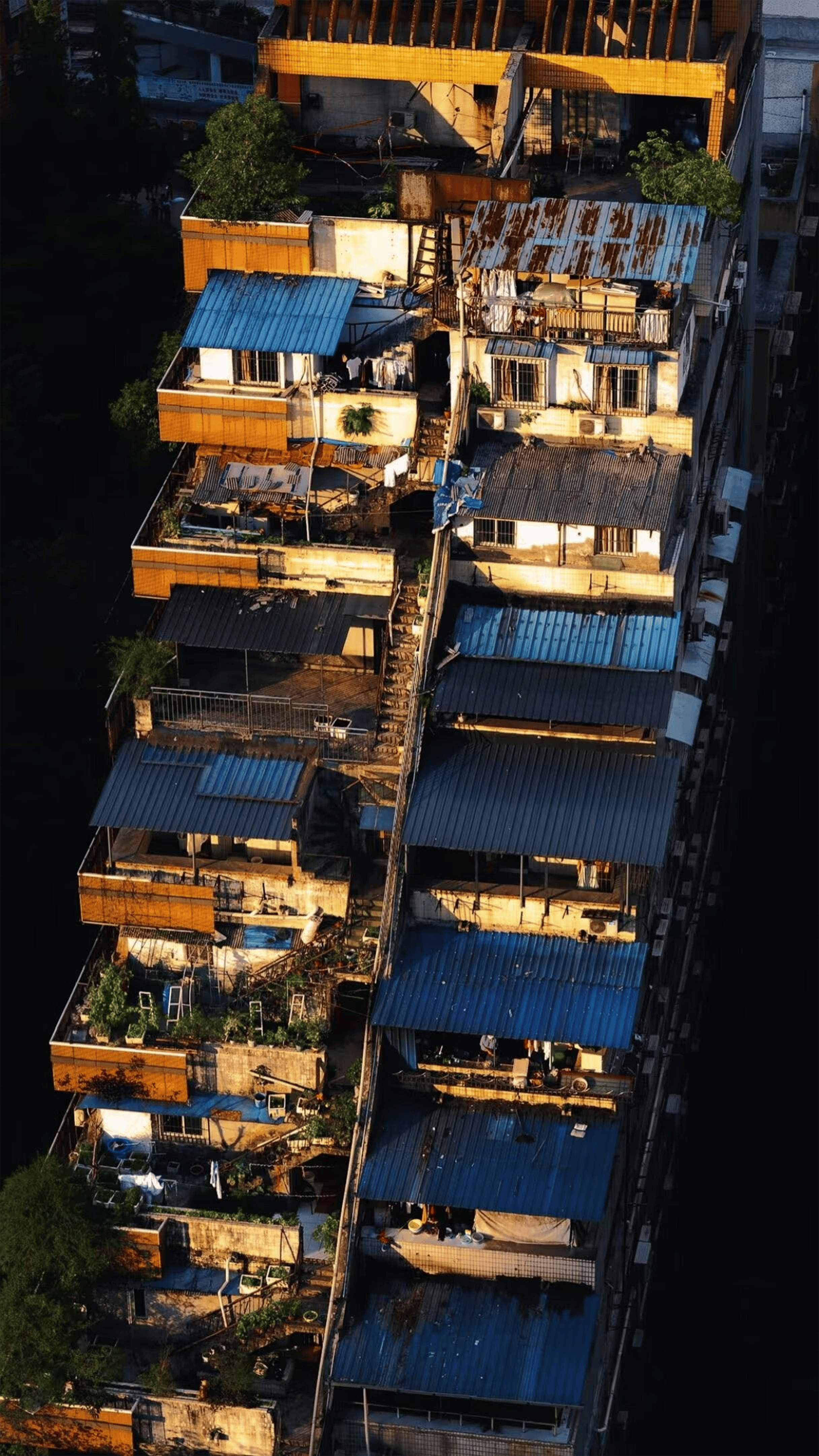 Unique Rooftop Views of Urban High-rise Architecture · Free Stock Photo