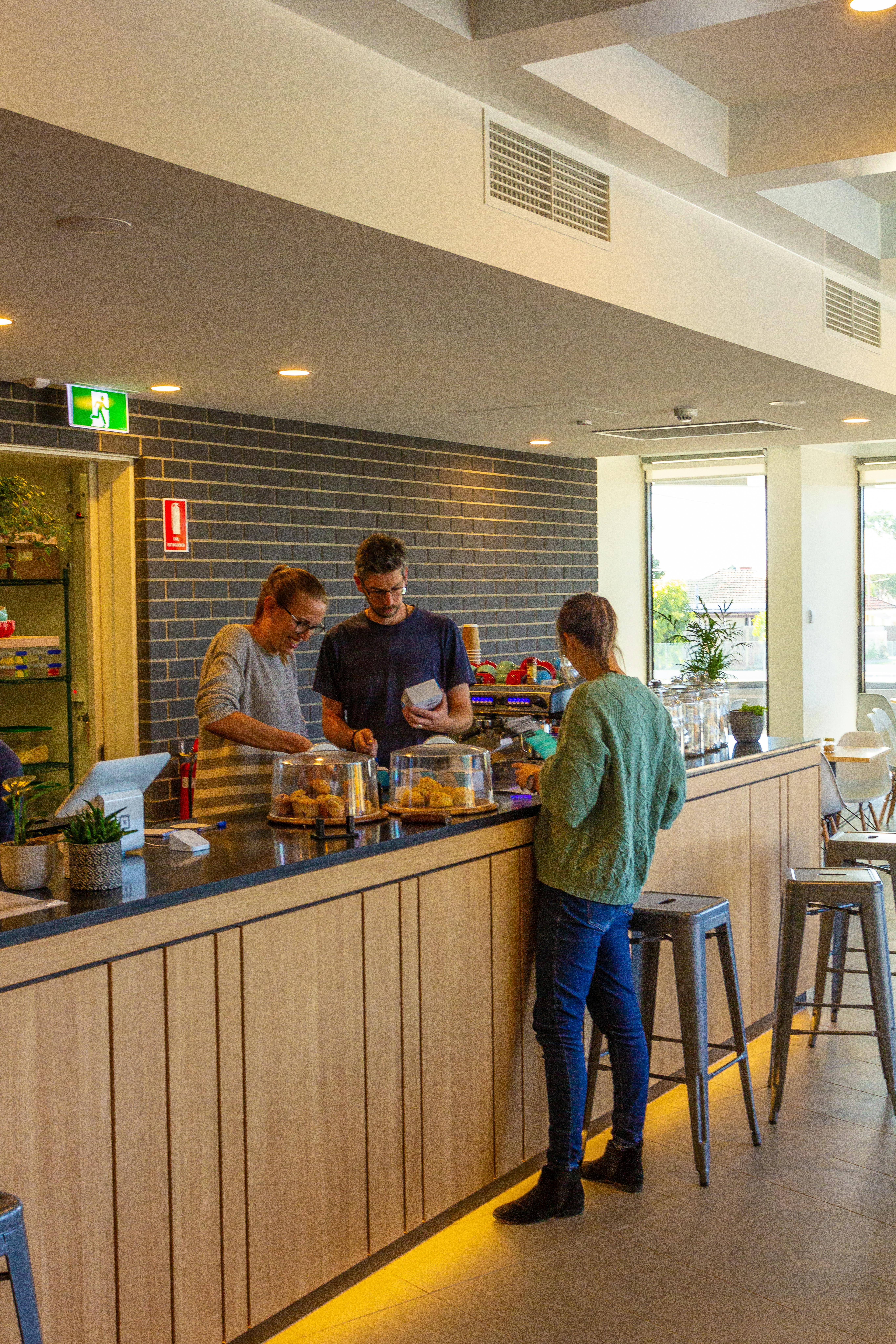 Casual Cafe Interaction in Corio Australia · Free Stock Photo